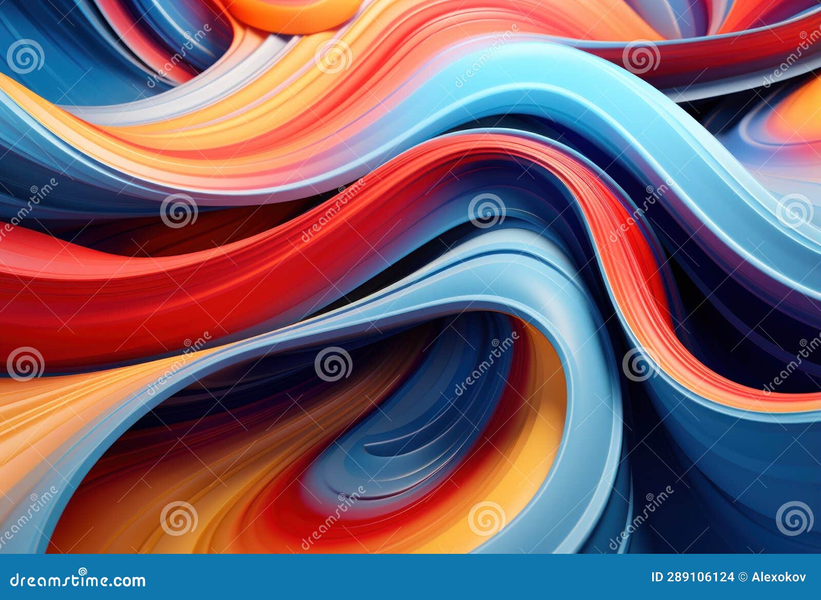Abstract Piece of Art AI Generated Stock Illustration - Illustration of ...
