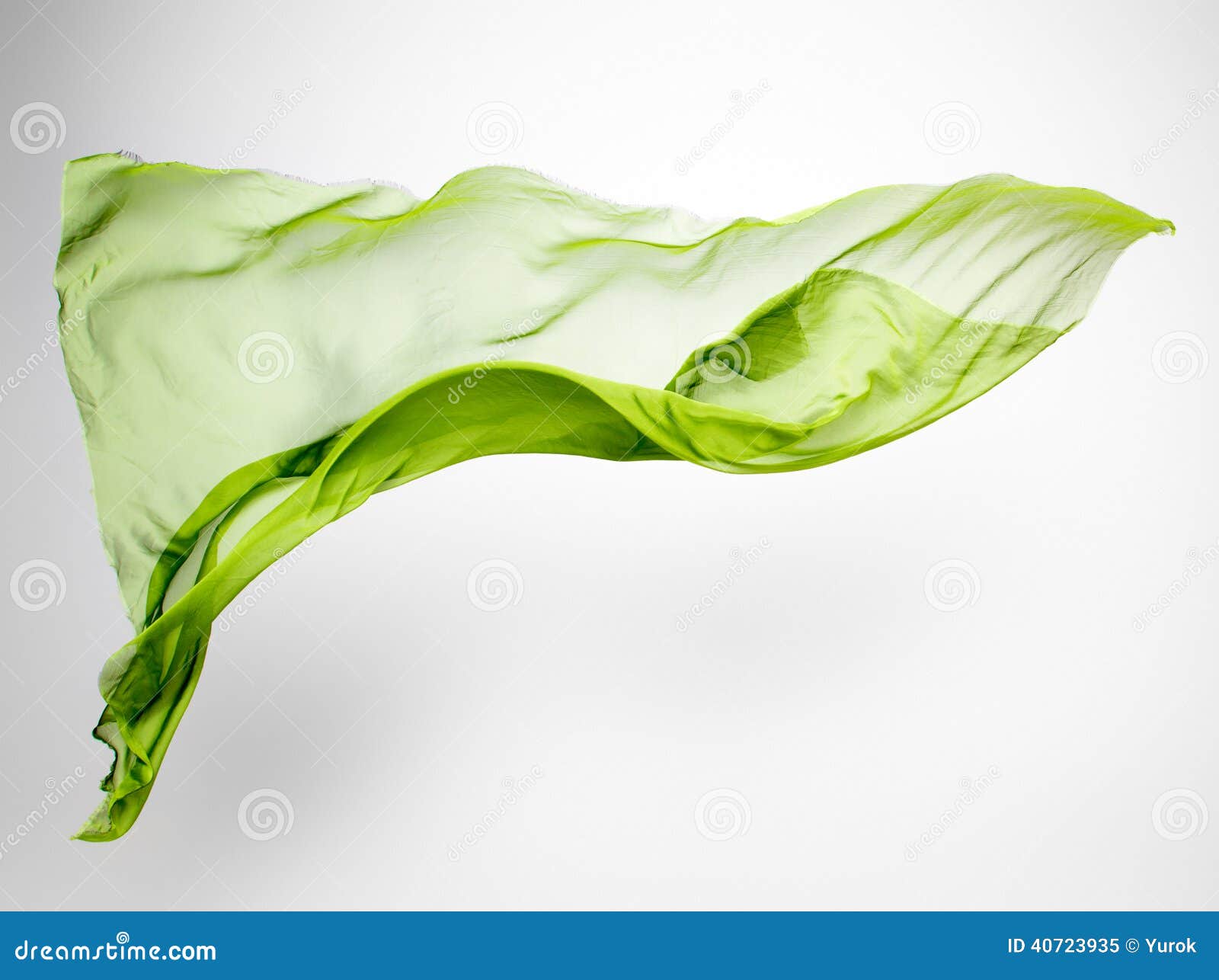 Abstract Piece of Fabric in Motion Stock Image - Image of movement ...