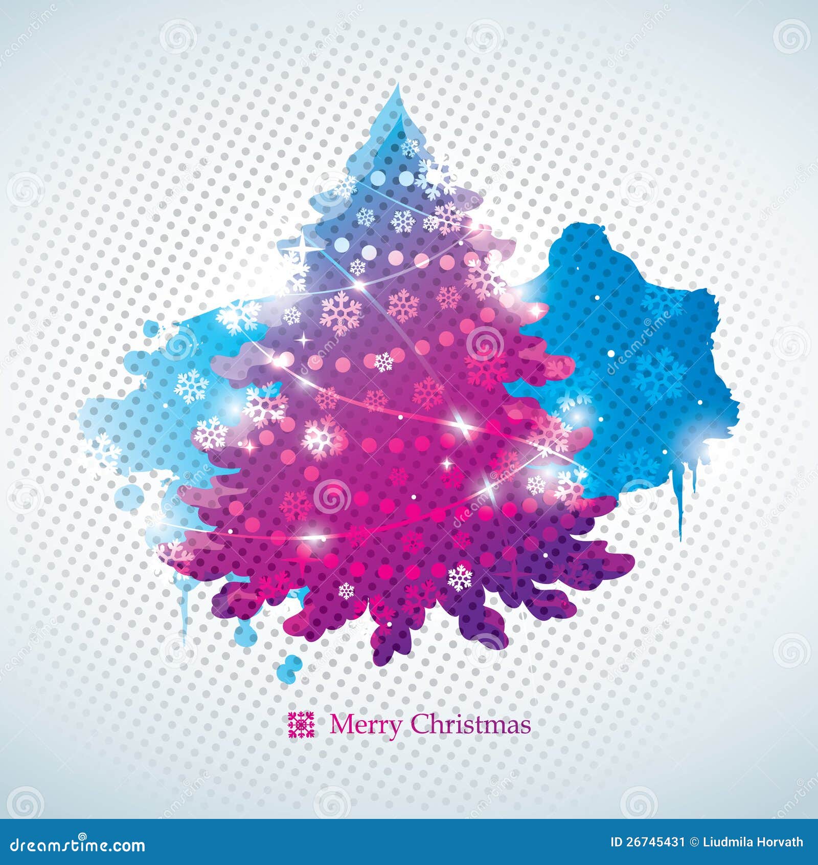 Abstract pine tree stock illustration. Illustration of floral - 26745431