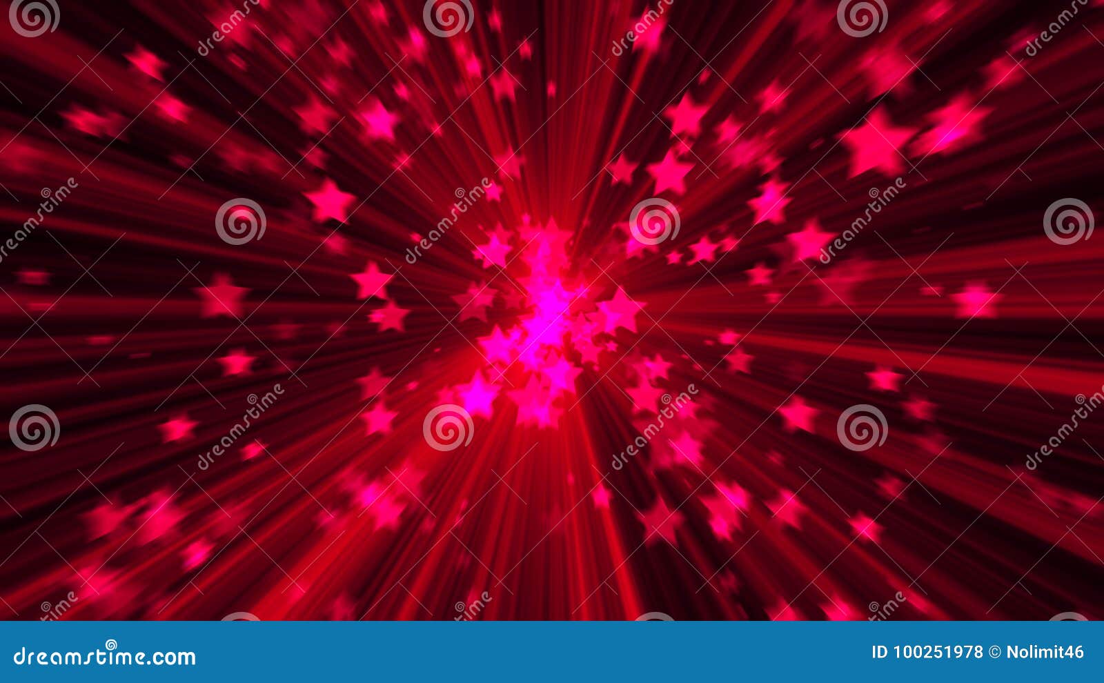 Abstract Pink Background. Digital Explosion Star Stock Illustration ...