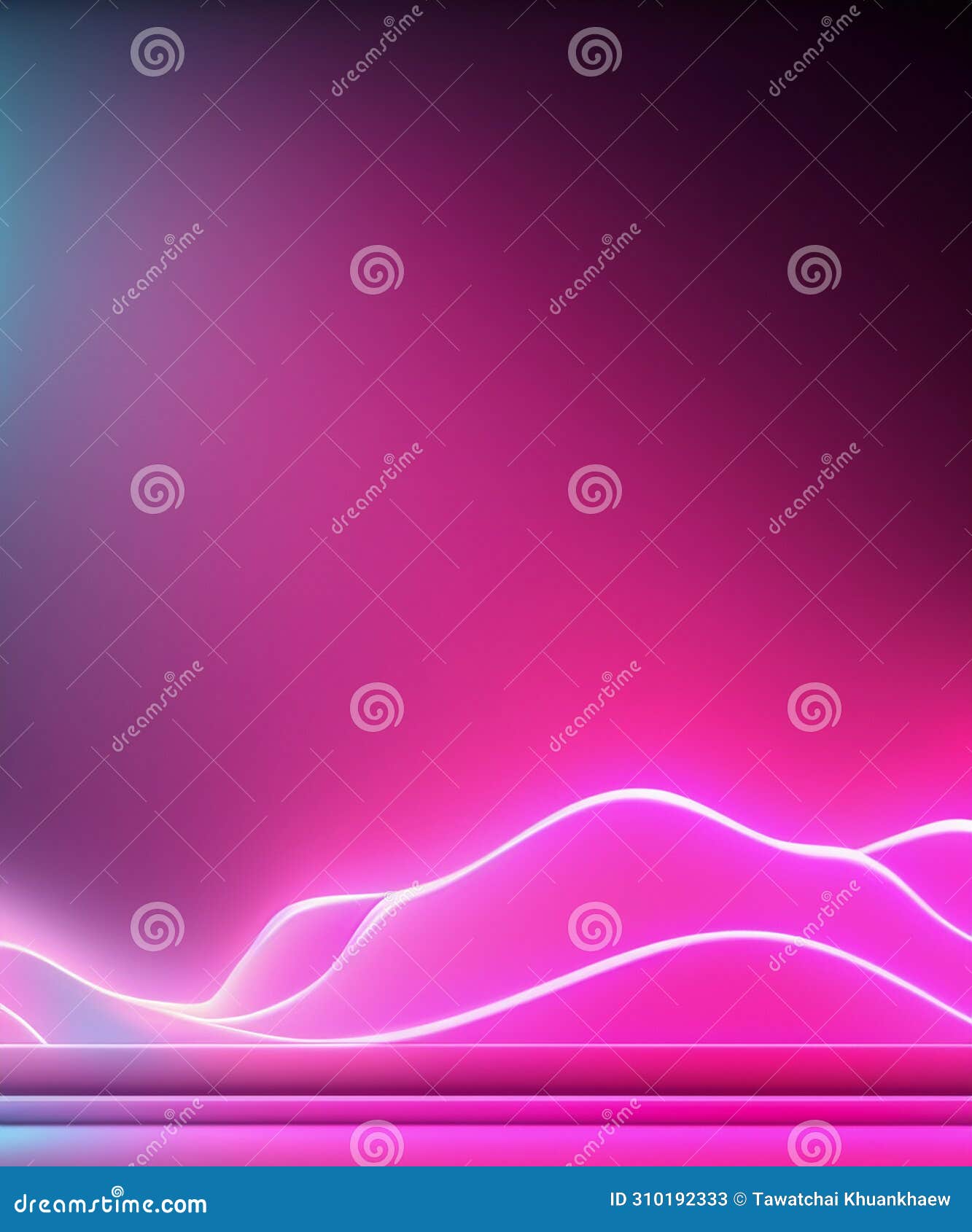 Abstract Pink Background with Neon Effects and Colorful Lights Stock ...