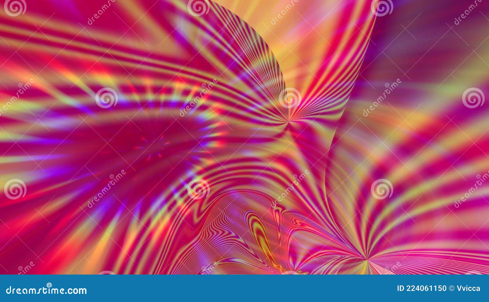 Rainbow Rays Of Sun. Natural Diffraction, Dispersion. Resulting In ...