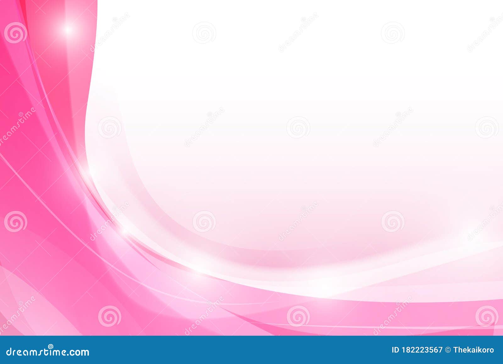 Abstract Pink Background with Simply Curve Lighting Element 002 Stock ...