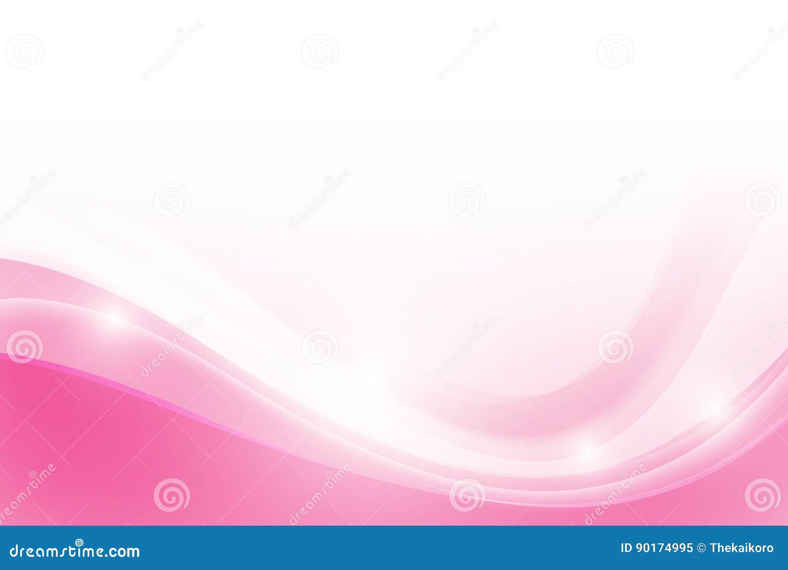 Abstract Pink Background with Simply Curve Lighting Element Stock ...