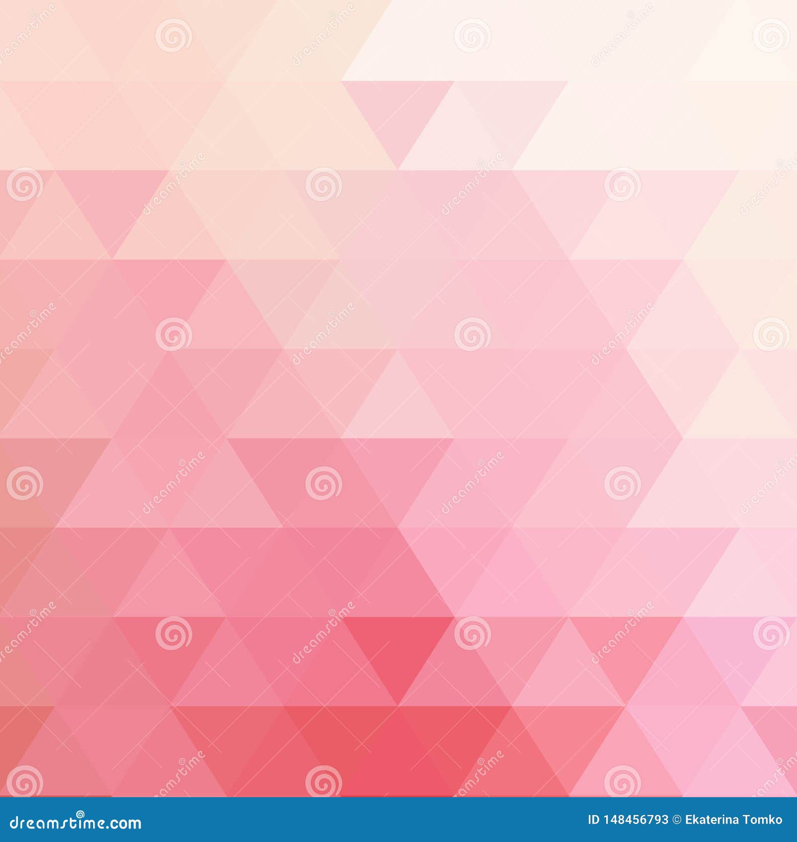 Abstract Pink Background with Triangle Pattern Vector Stock ...