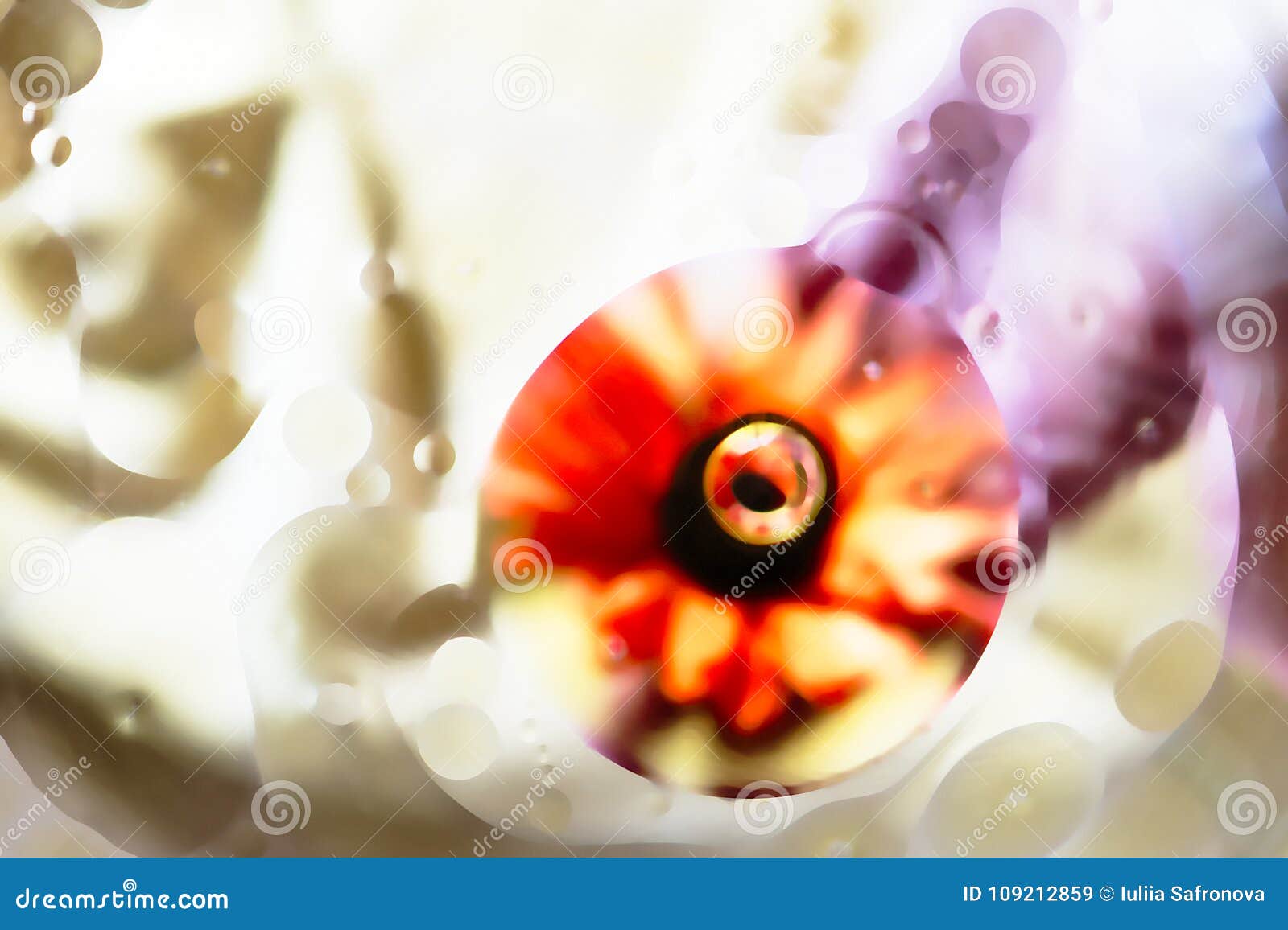 Abstract Pink Background and Yellow Divorce and Flower Stock Image ...