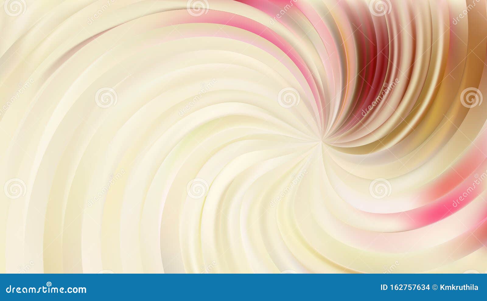 Abstract Pink and Beige Swirl Background Vector Image Stock Vector ...