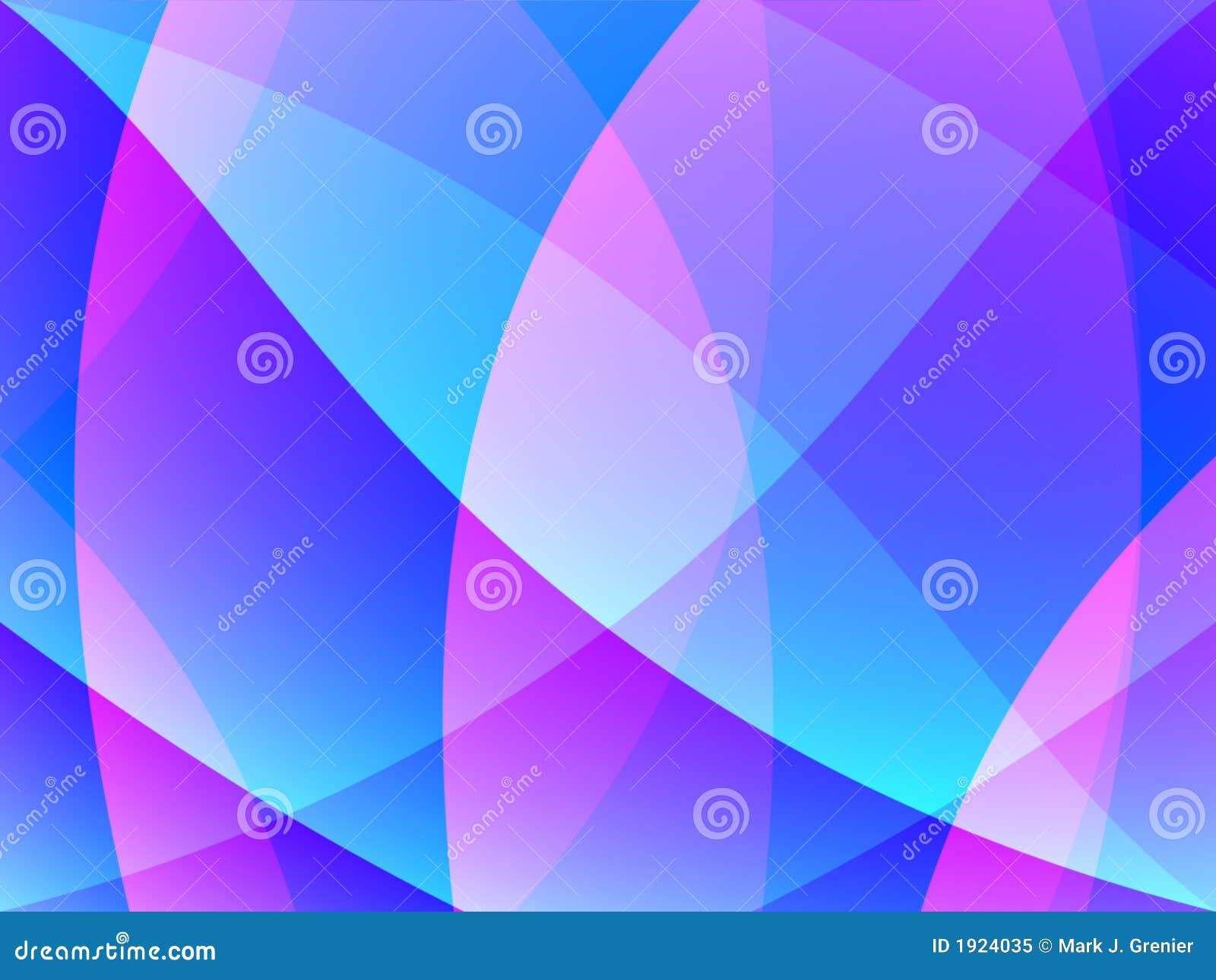 Abstract in Pink and Blue stock illustration. Illustration of geometric ...