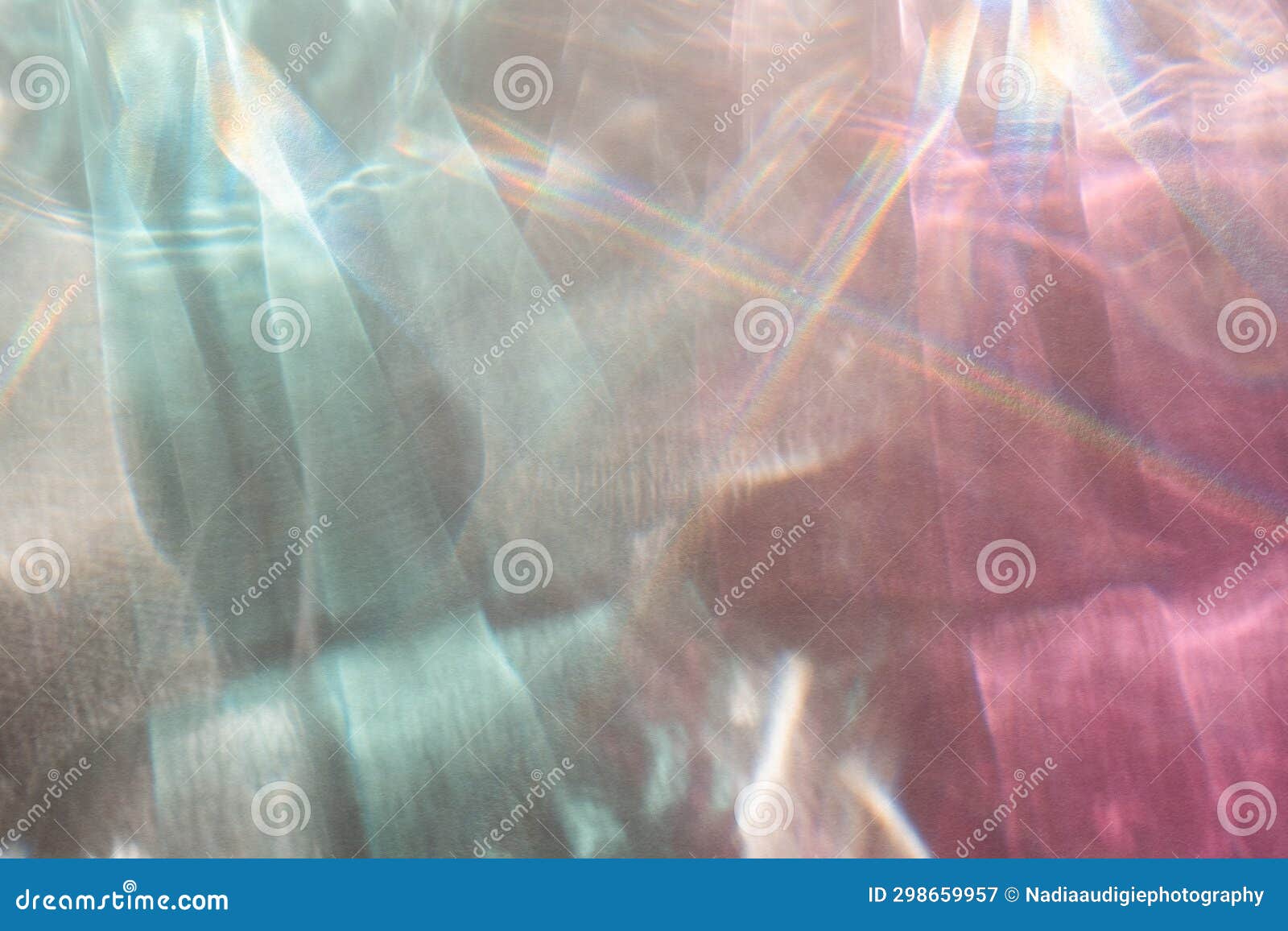 Abstract Pink and Blue Caustic Prism Texture Overlay Stock Illustration ...
