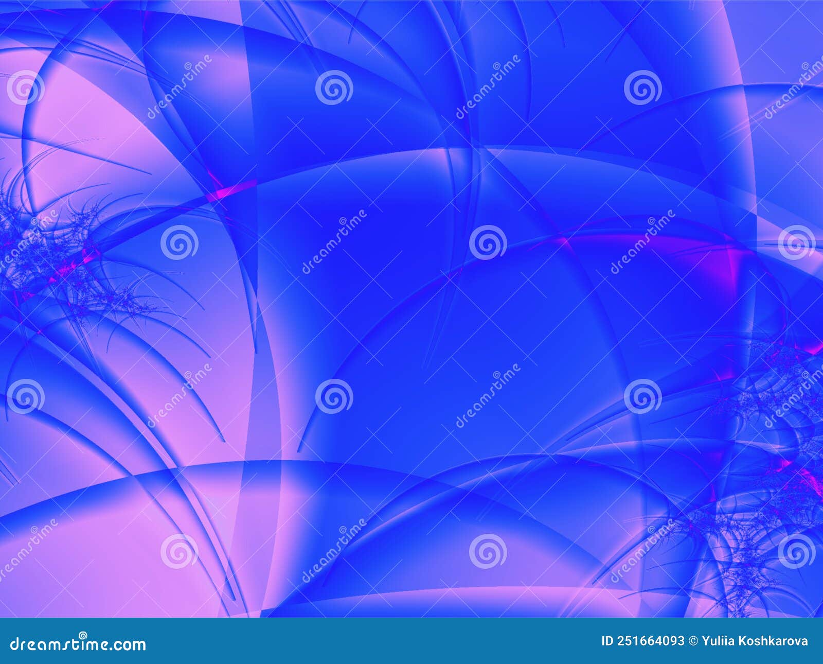 Abstract Pink Blue Line Drawing, Color Graphics, Background Stock ...