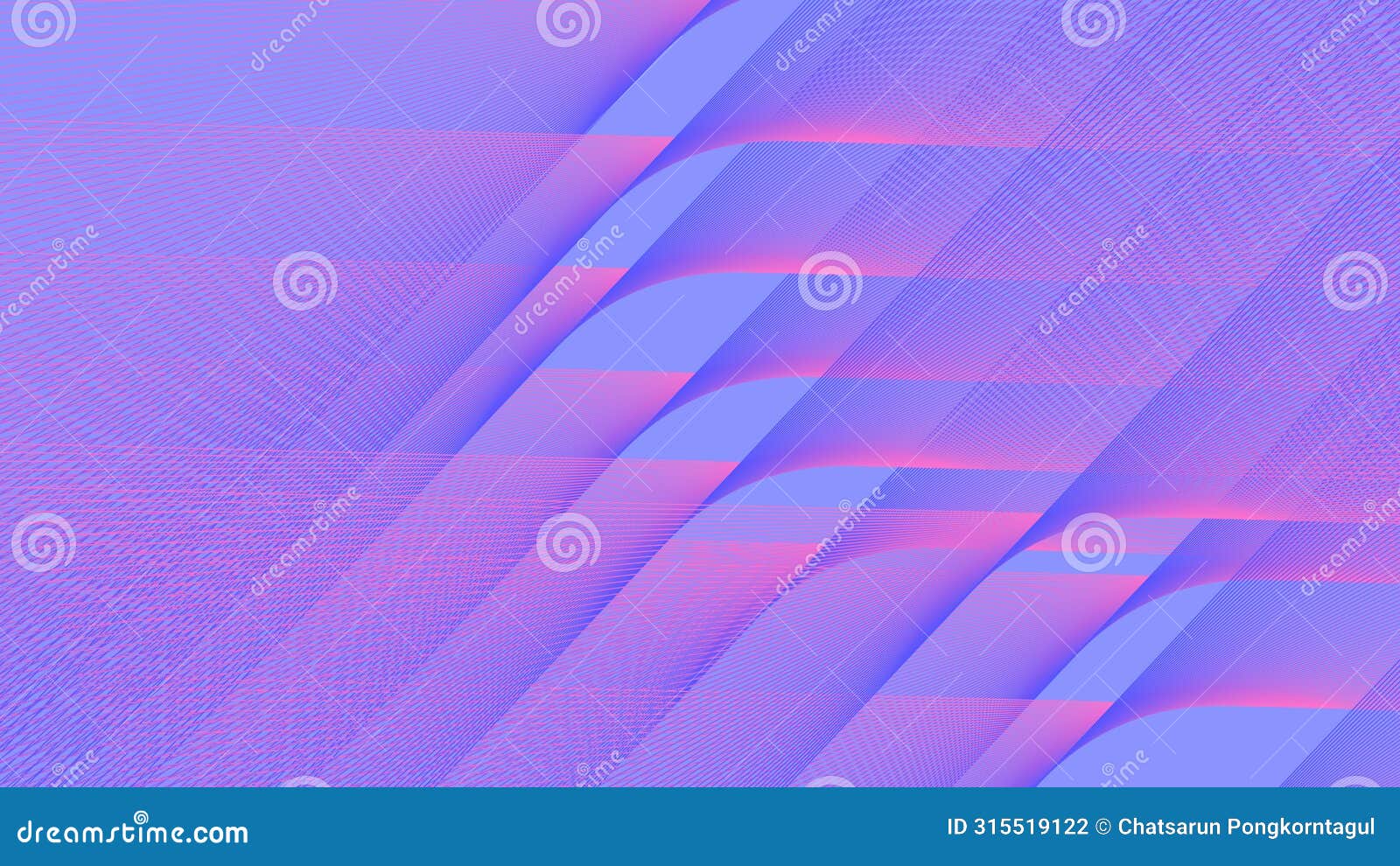 Abstract Pink and Blue Lines Pattern on Background. Stock Vector ...