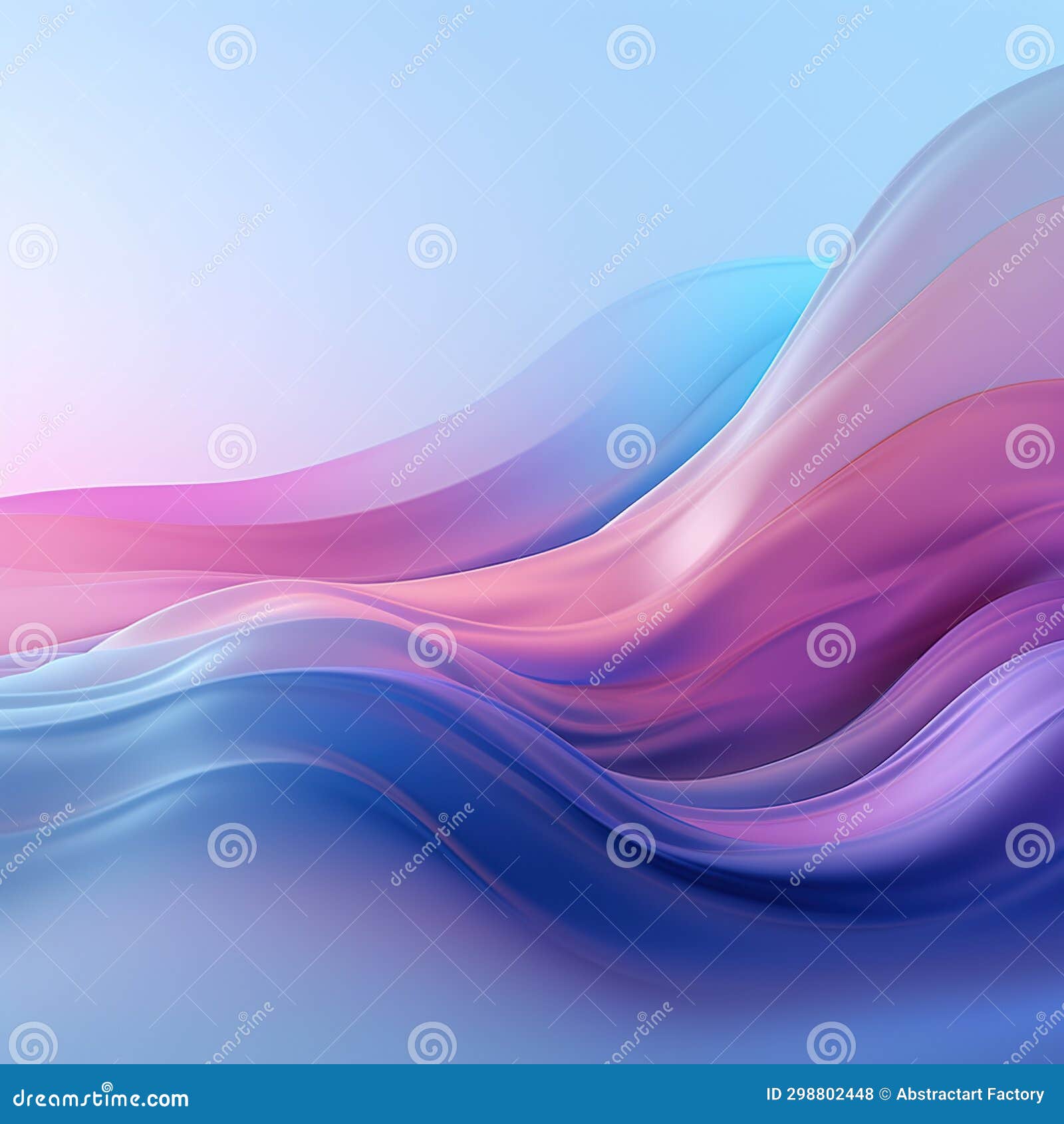 Abstract Pink Blue and Purple Gradient Wave Background. Geometric ...