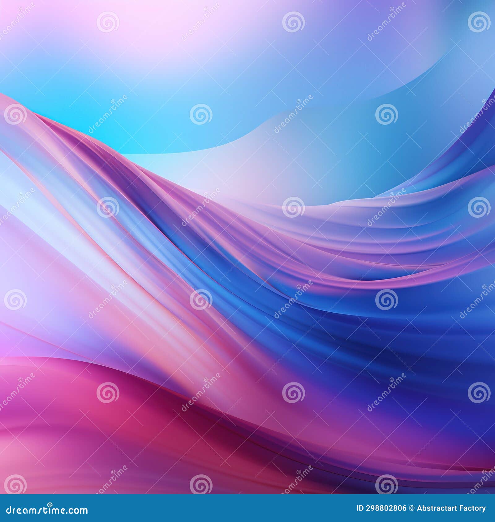 Abstract Pink Blue and Purple Gradient Wave Background. Geometric ...