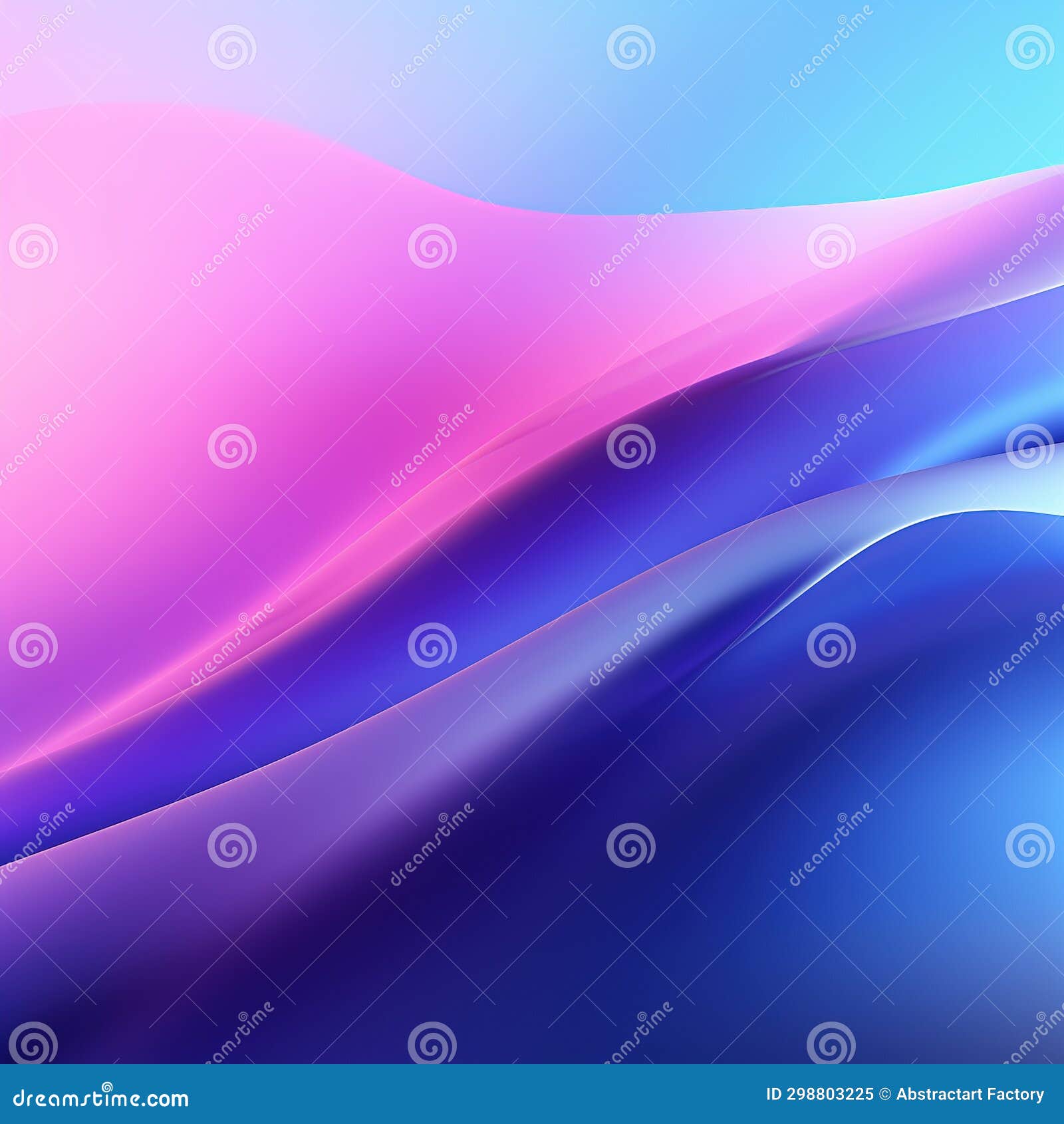 Abstract Pink Blue and Purple Gradient Wave Background. Geometric ...