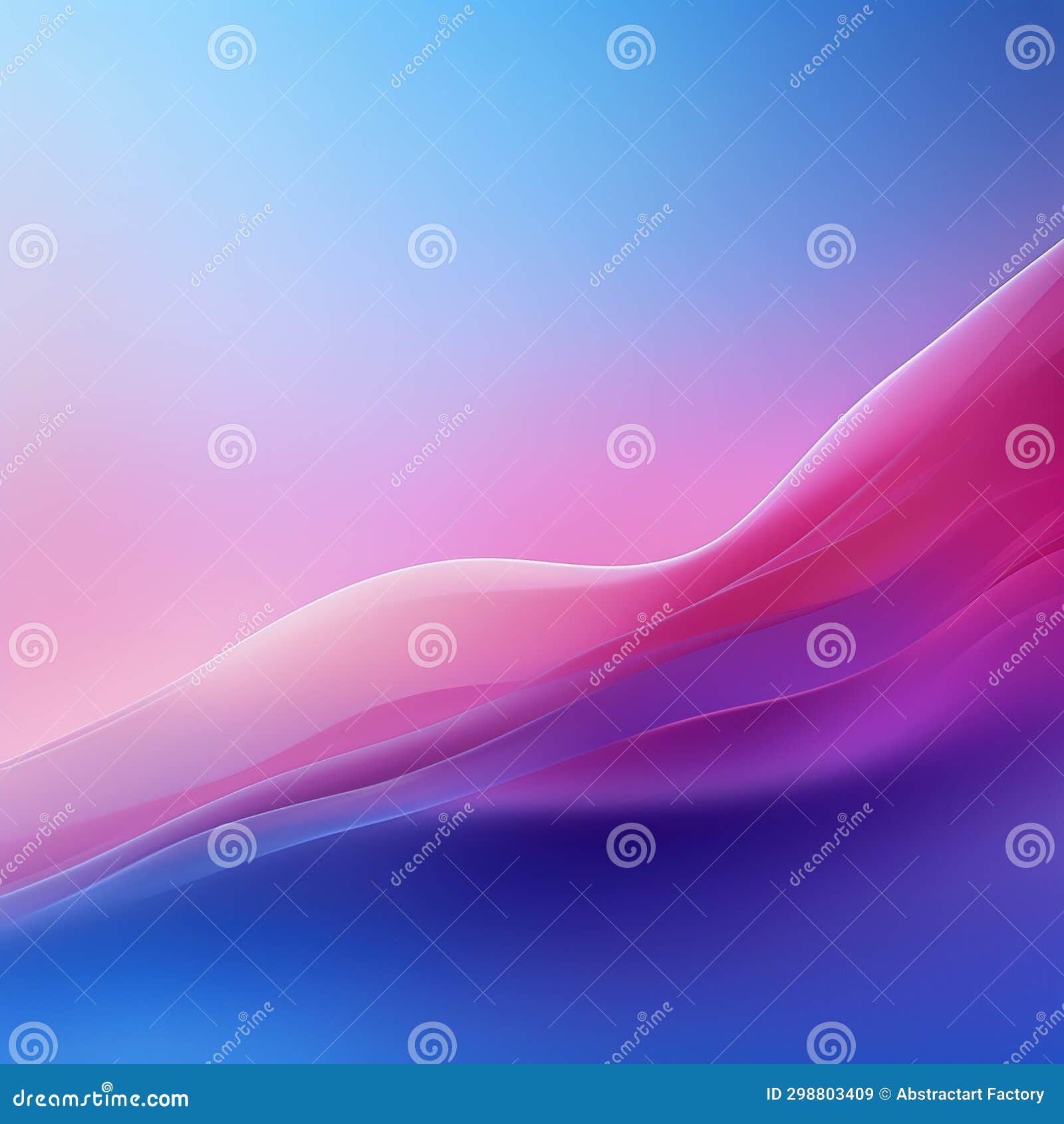Abstract Pink Blue and Purple Gradient Wave Background. Geometric ...