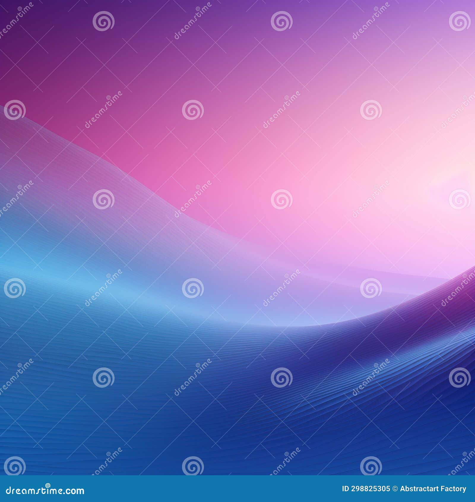 Abstract Pink Blue and Purple Gradient Wave Background. Geometric ...