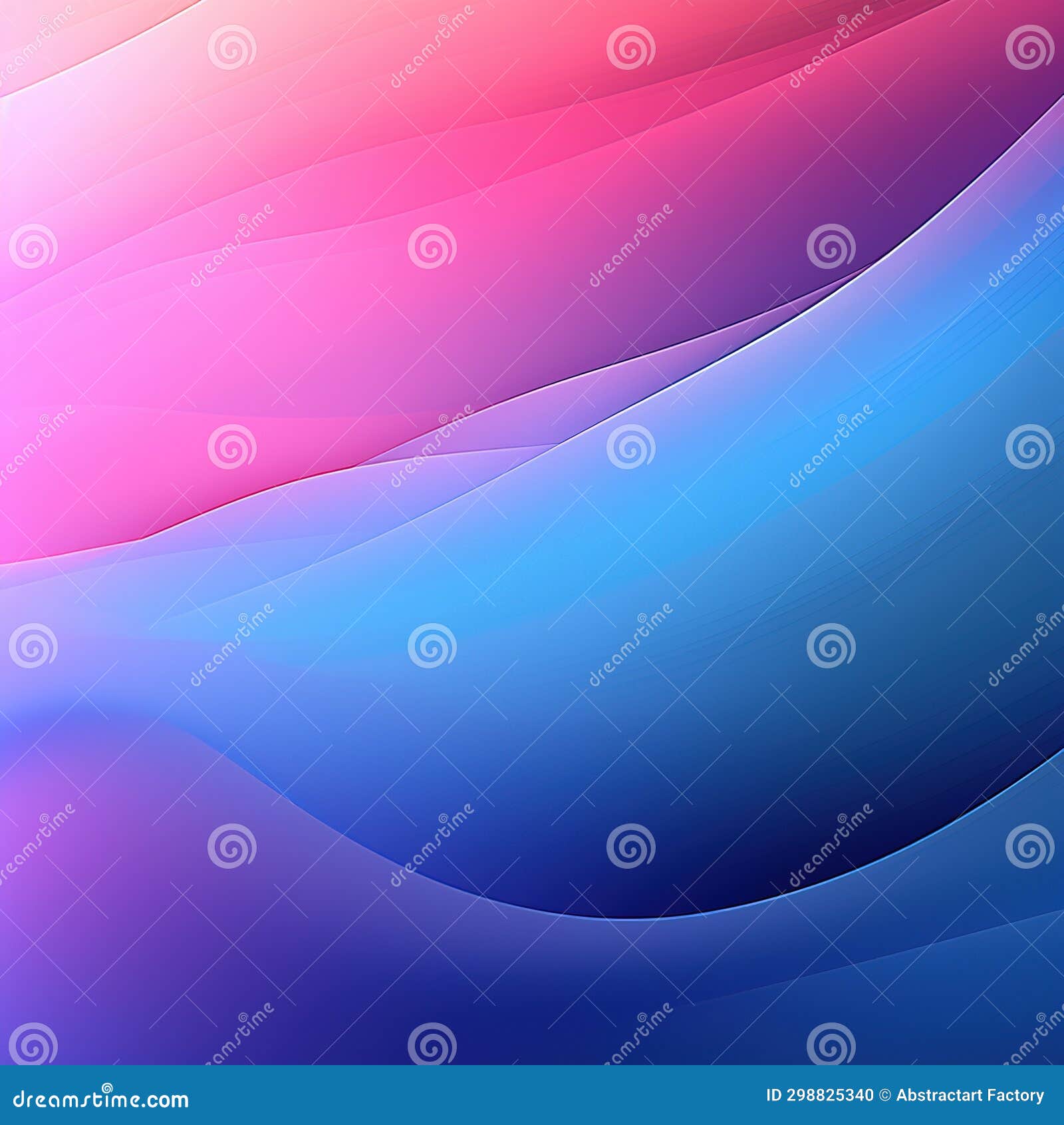 Abstract Pink Blue and Purple Gradient Wave Background. Geometric ...