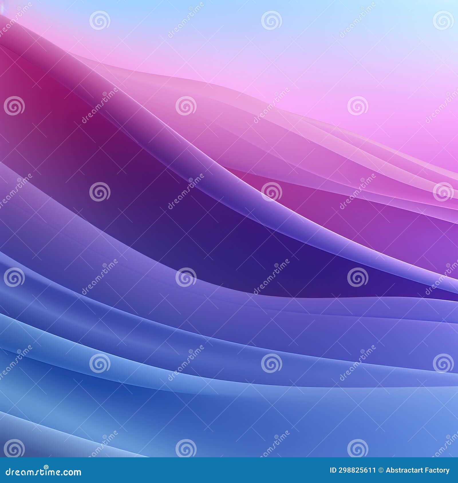 Abstract Pink Blue and Purple Gradient Wave Background. Geometric ...