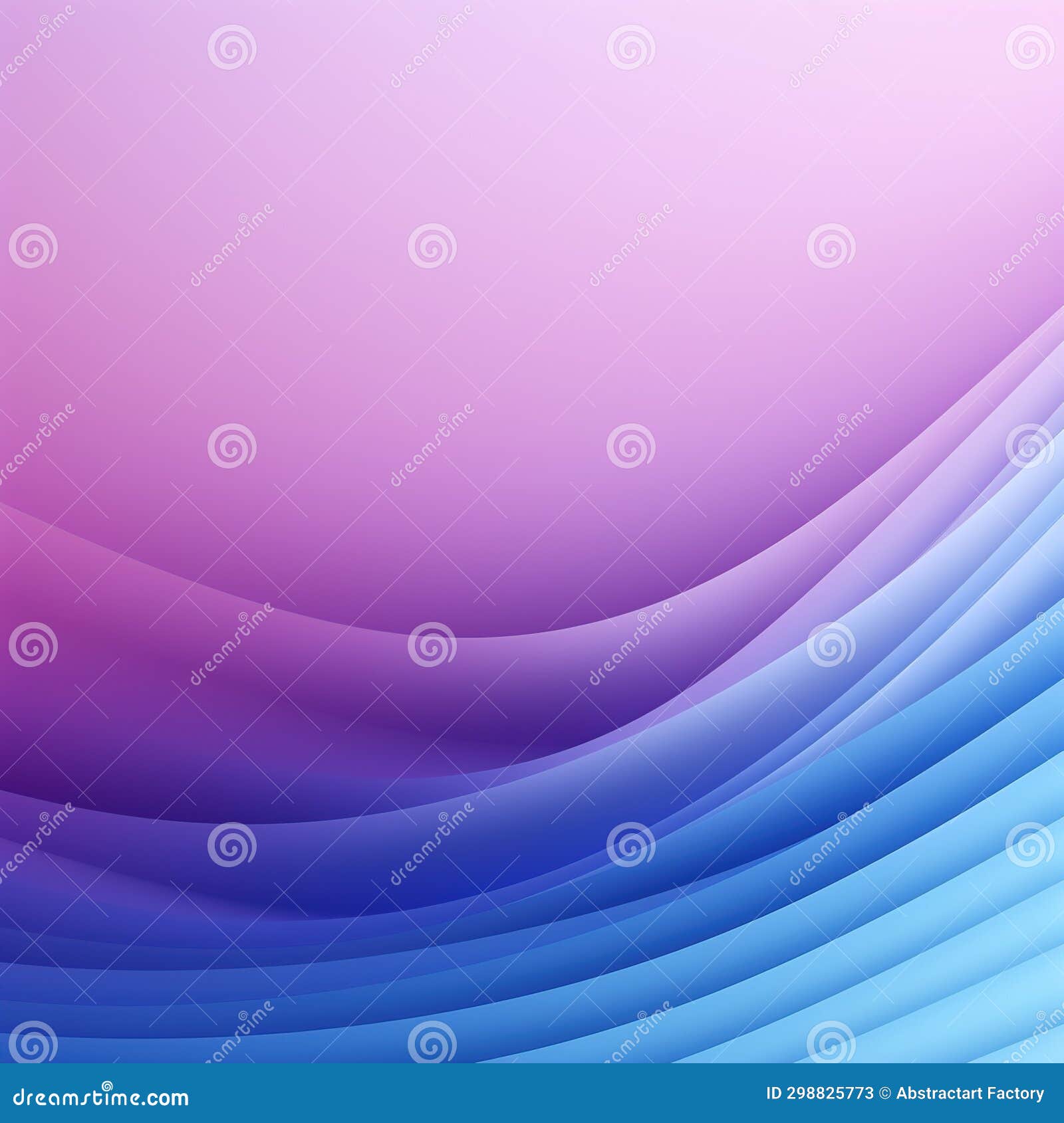 Abstract Pink Blue and Purple Gradient Wave Background. Geometric ...