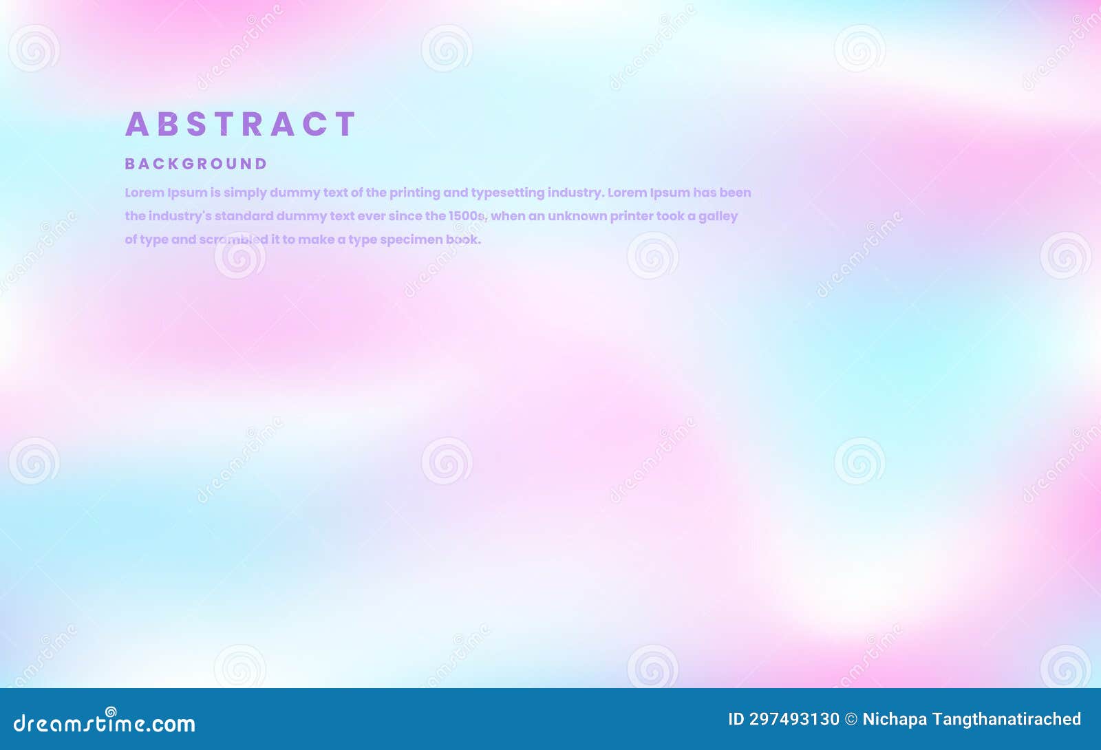 Abstract Pink Blue White Gradient Background Design. Stock Illustration ...