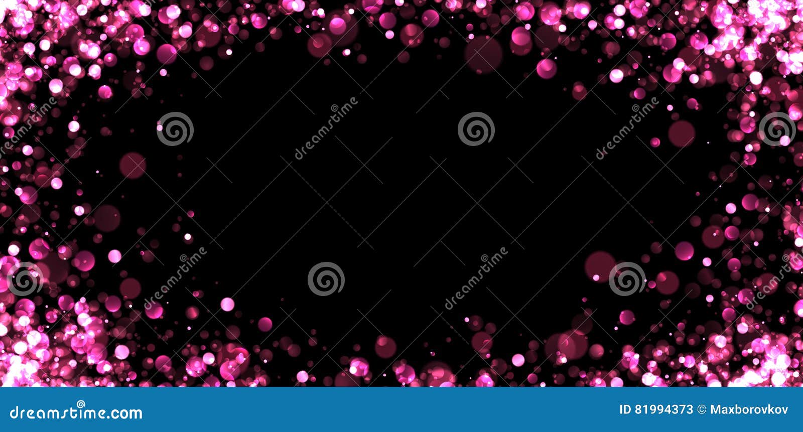 Abstract Pink Blurred Background. Stock Vector - Illustration of bokeh ...