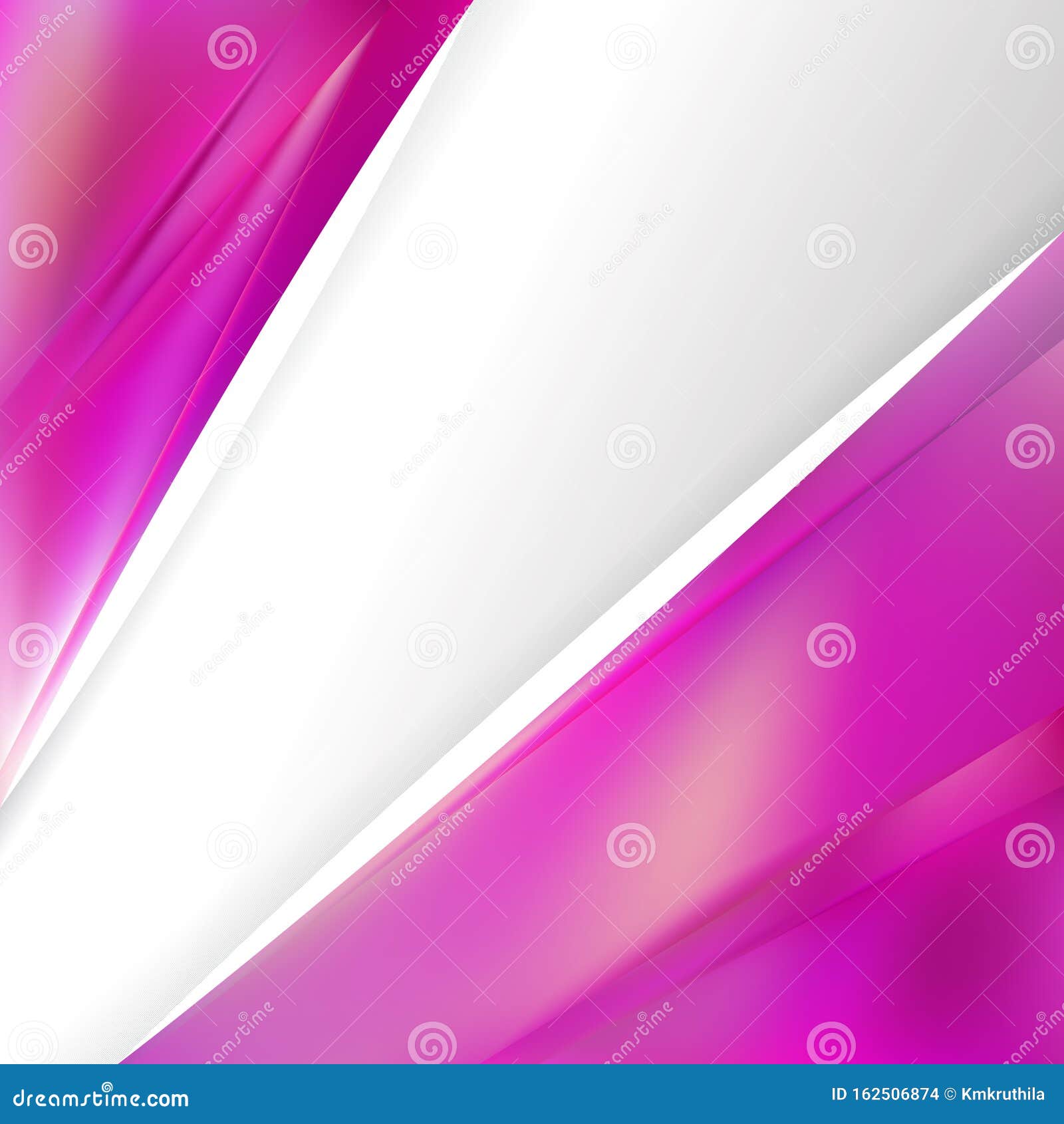 Abstract Pink Brochure Design Template Stock Vector - Illustration of ...