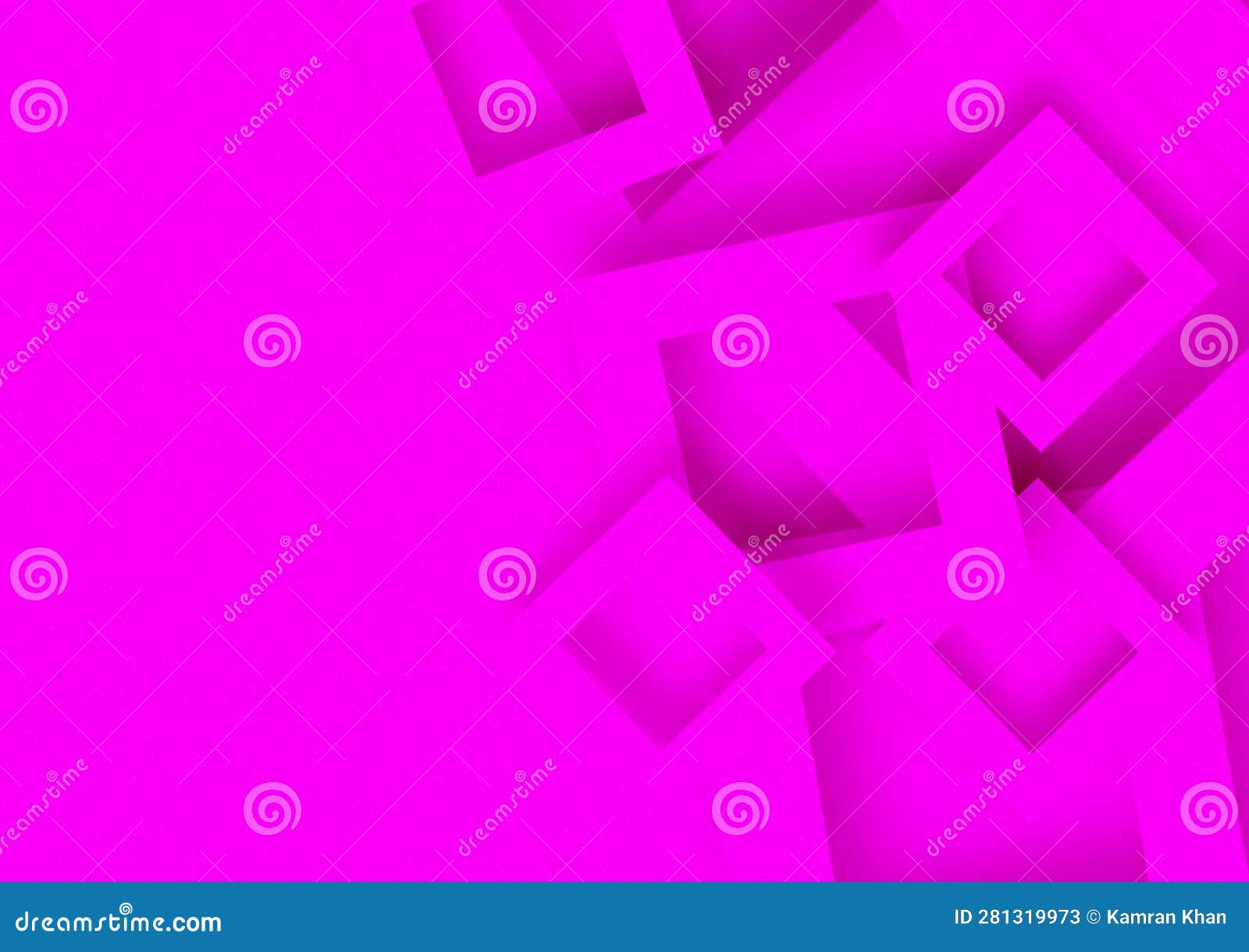 Abstract Pink Color Geometric Shapes Background Stock Illustration ...