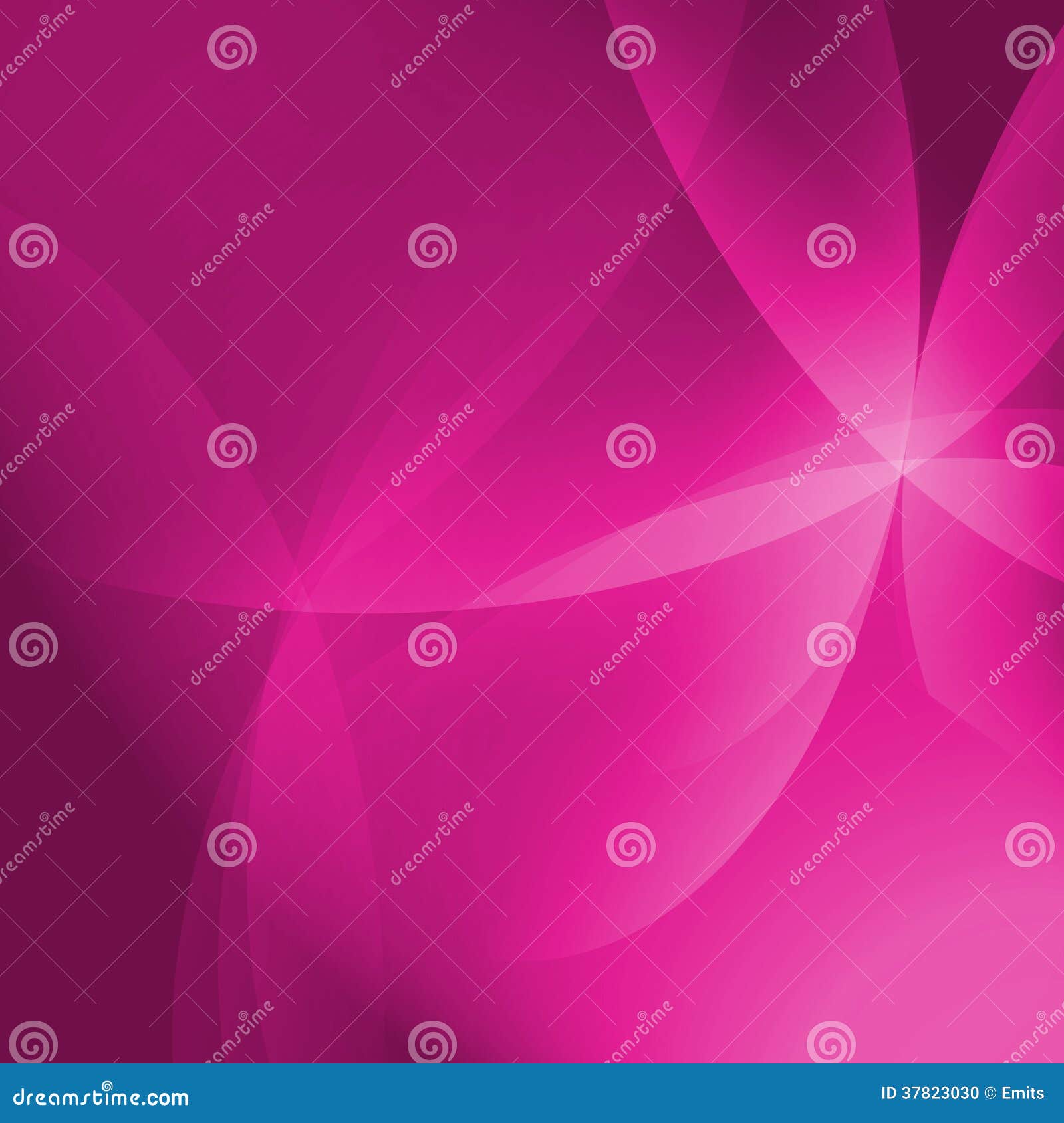 Abstract Pink Curve Vista Background Stock Illustration - Illustration ...