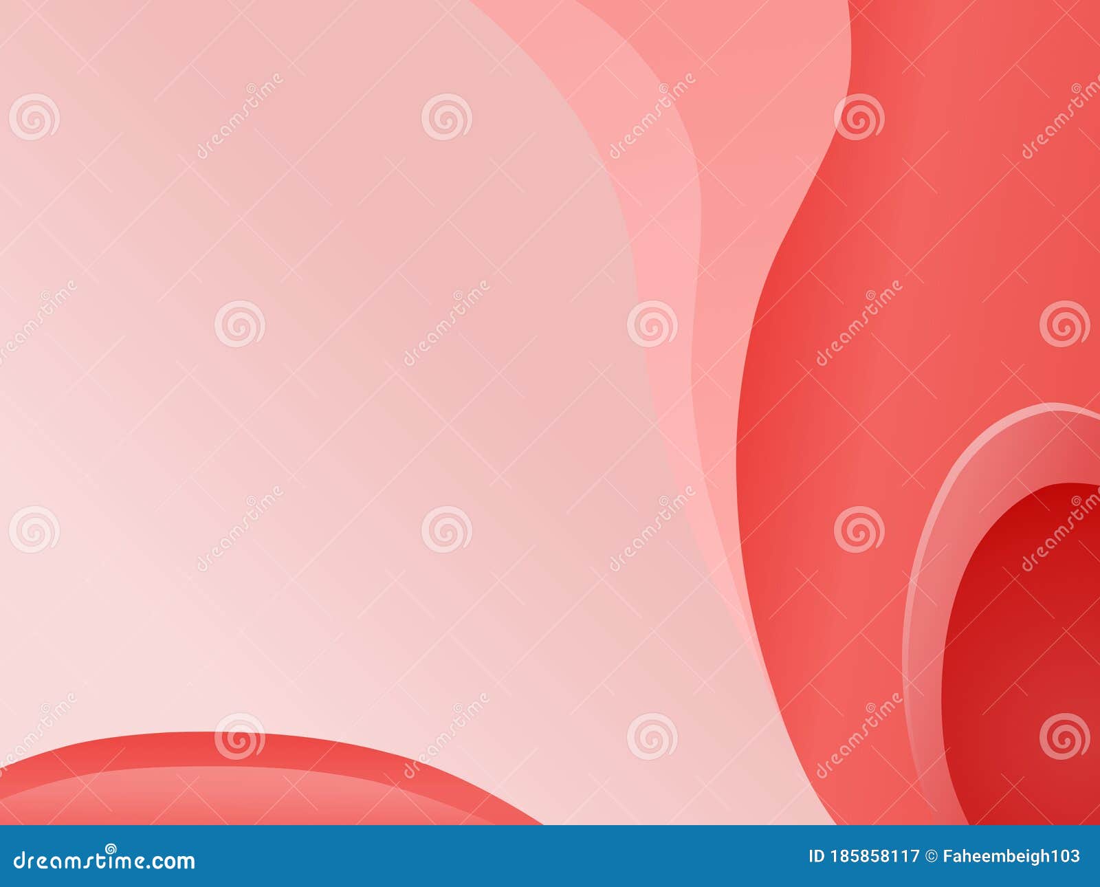 Abstract Pink Curved Wave Background. Stock Illustration - Illustration ...