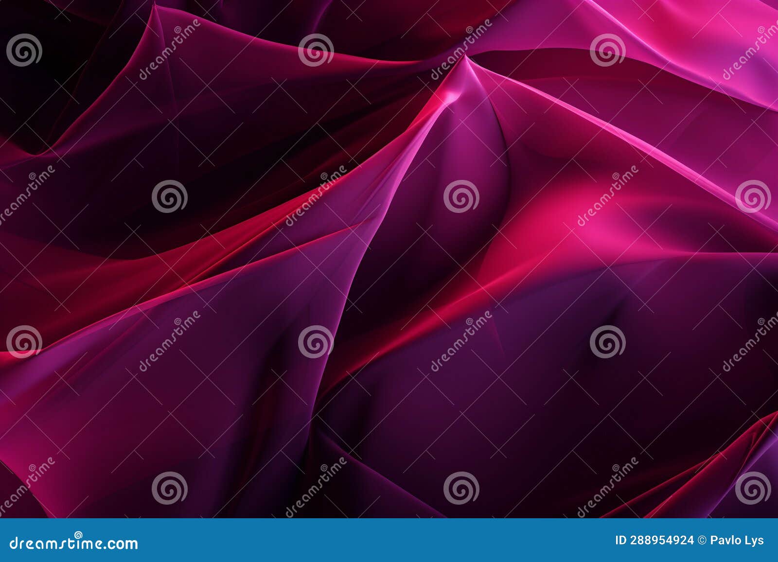 Abstract Pink Digital Background with Waves Stock Illustration ...