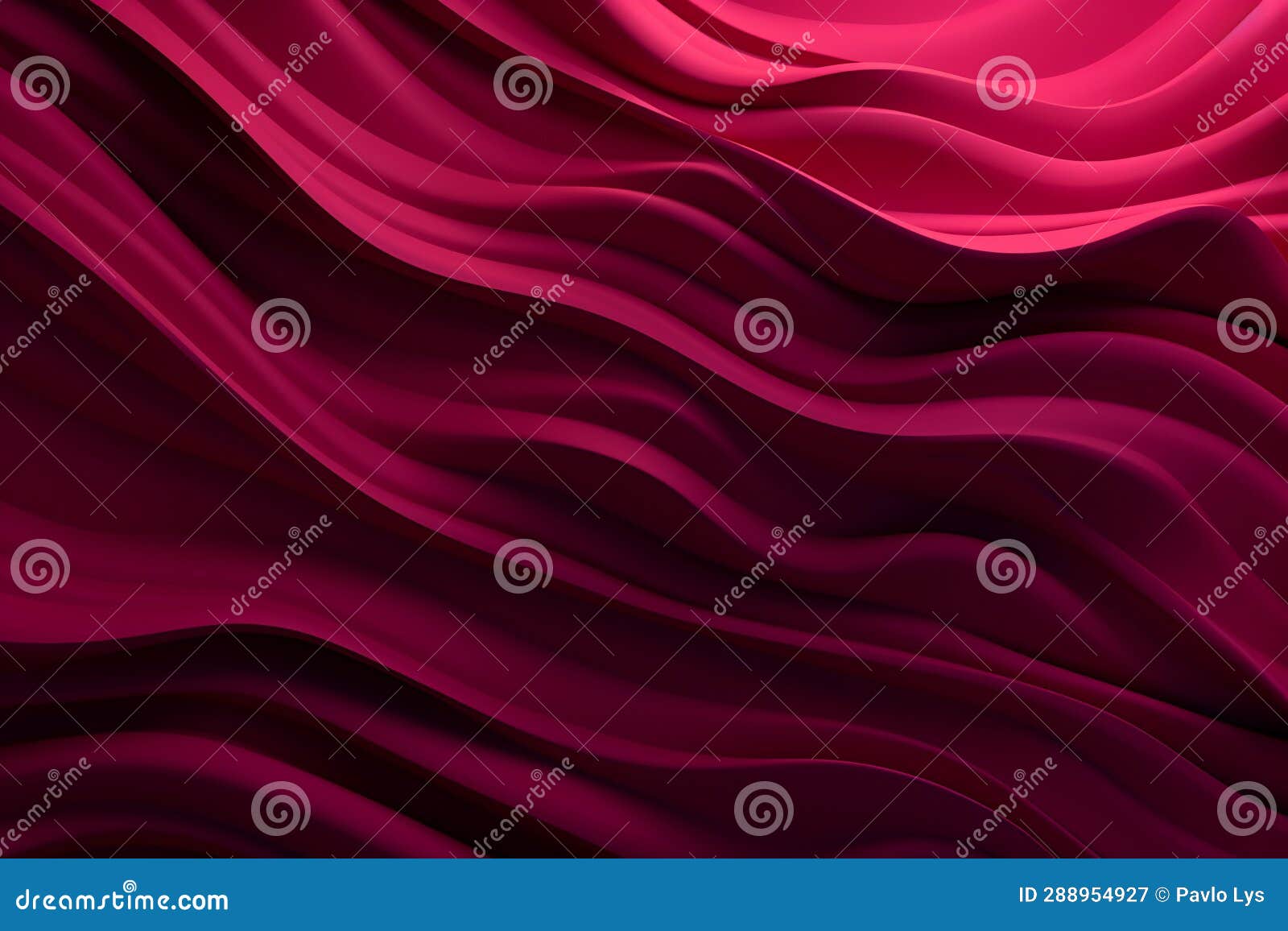 Abstract Pink Digital Background with Waves Stock Illustration ...