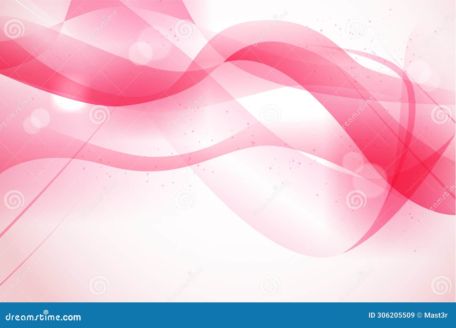 Abstract Pink Dynamic Love Background Horizontal Stock Illustration ...