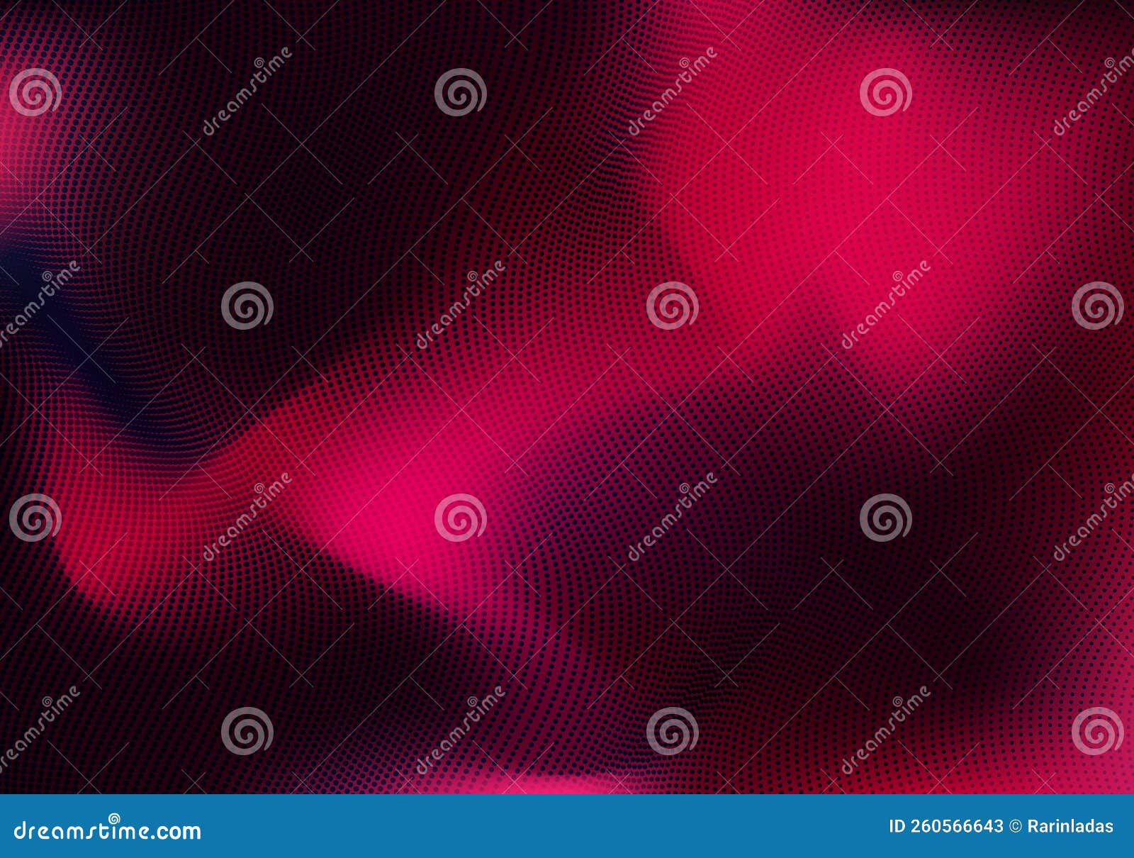 Abstract Pink Dynamic Wave Motion Blurred Background with Dots Pattern ...