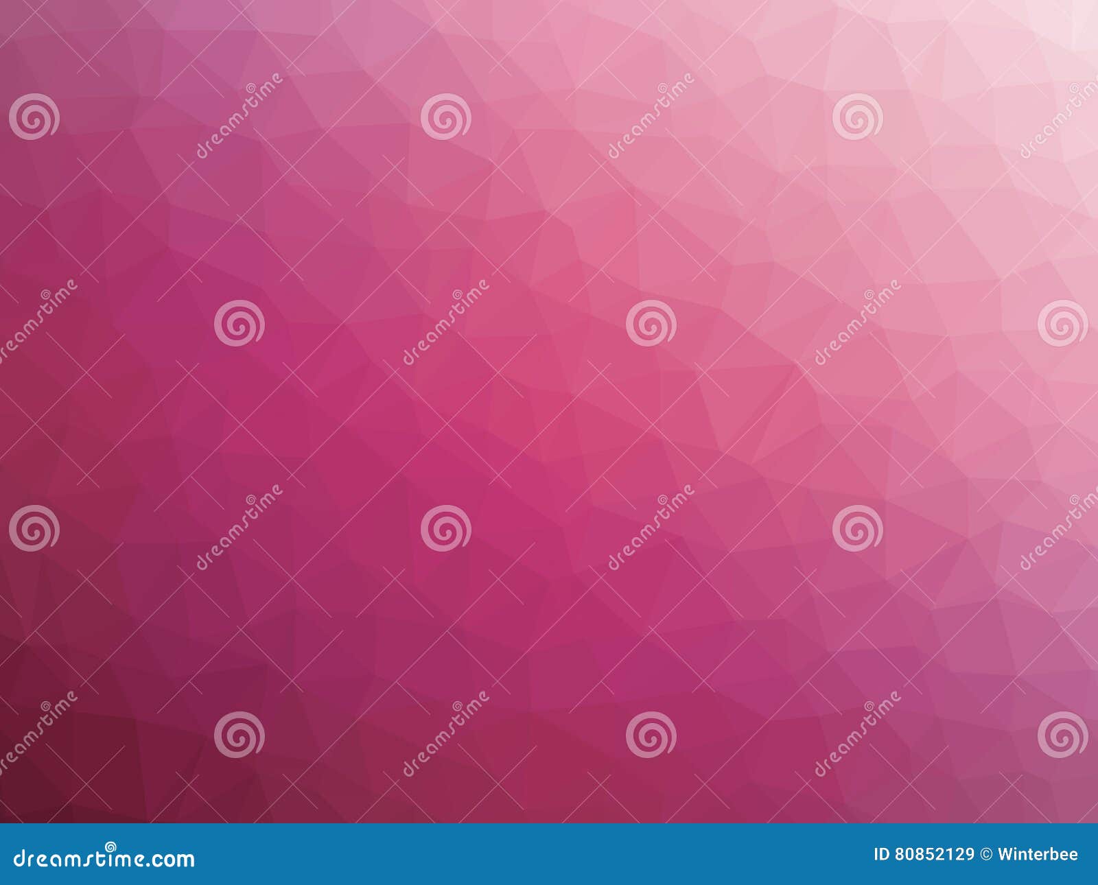 Abstract Pink Gradient Low Polygon Shaped Background Stock Illustration ...