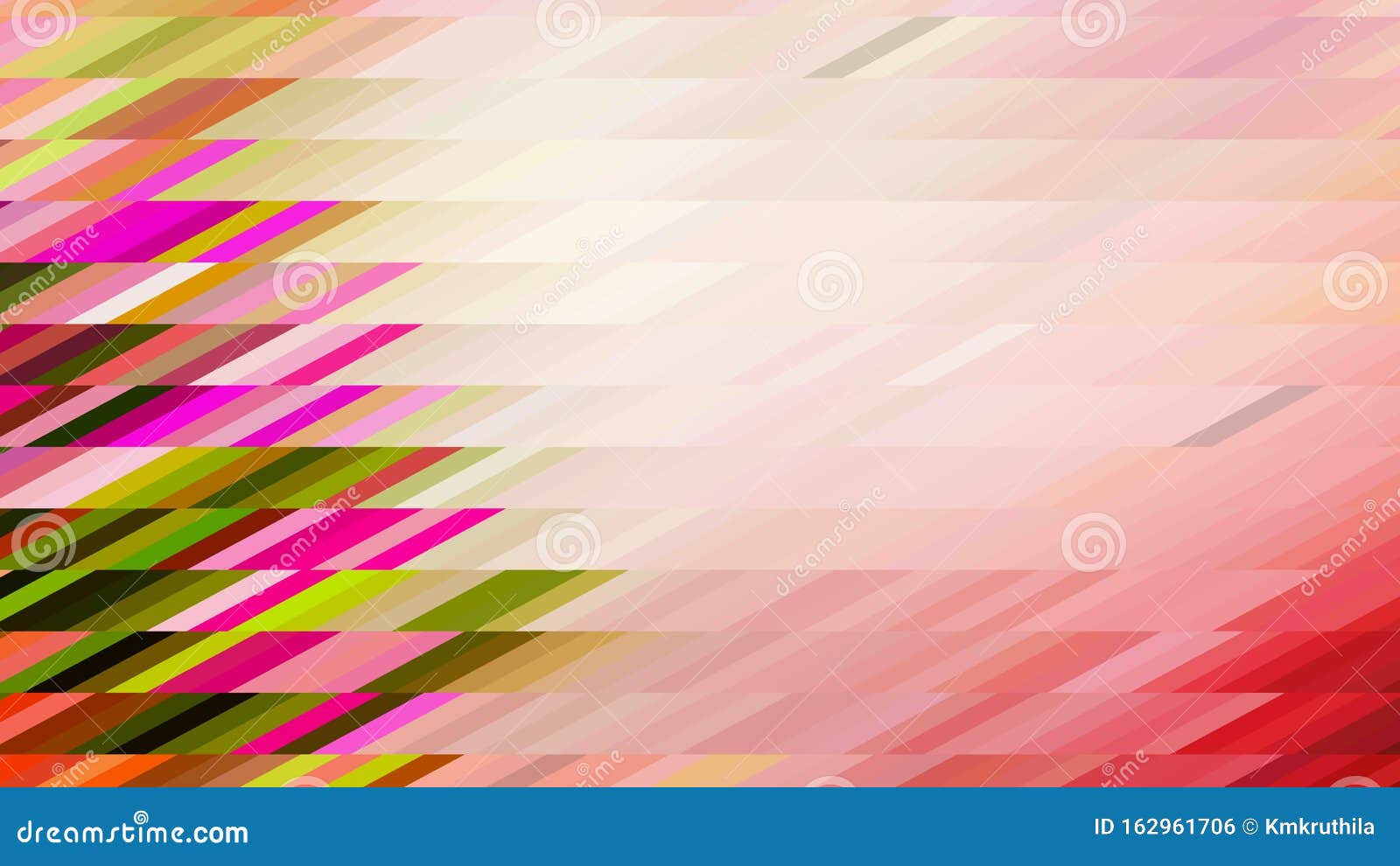 Abstract Pink and Green Geometric Shapes Background Stock Vector ...
