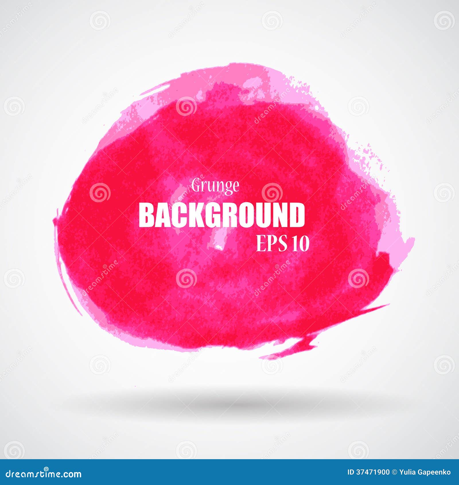 Abstract Pink Grunge Splash Banner Vector Stock Vector - Illustration ...