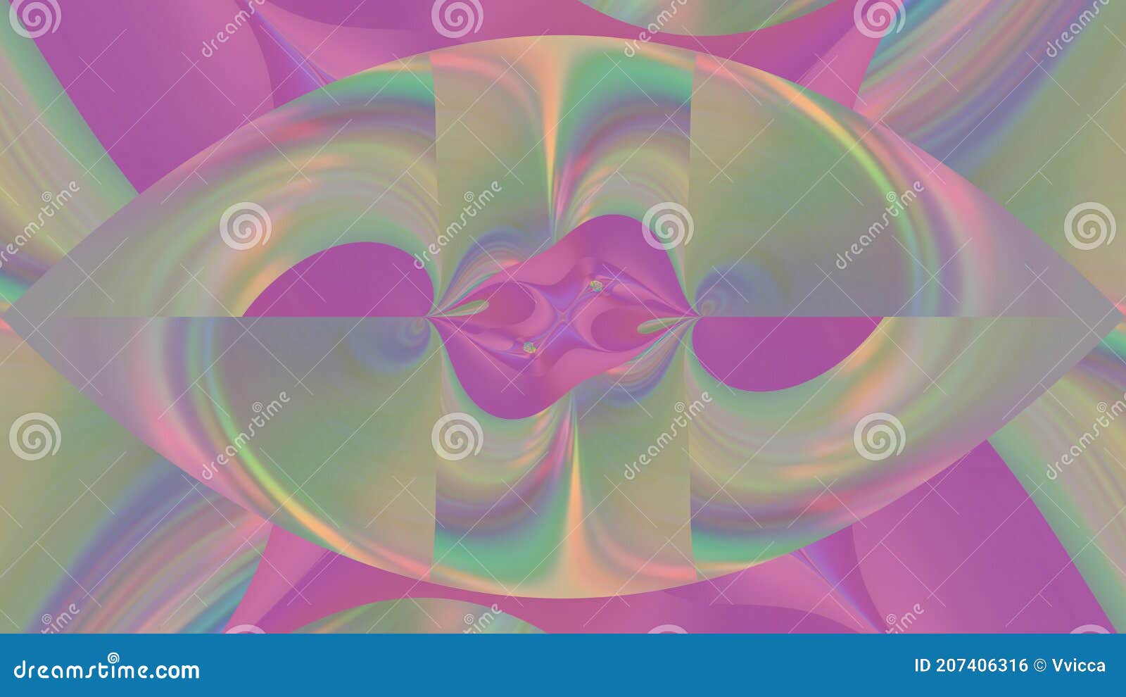 Abstract Pink Iridescent Background Stock Illustration - Illustration ...