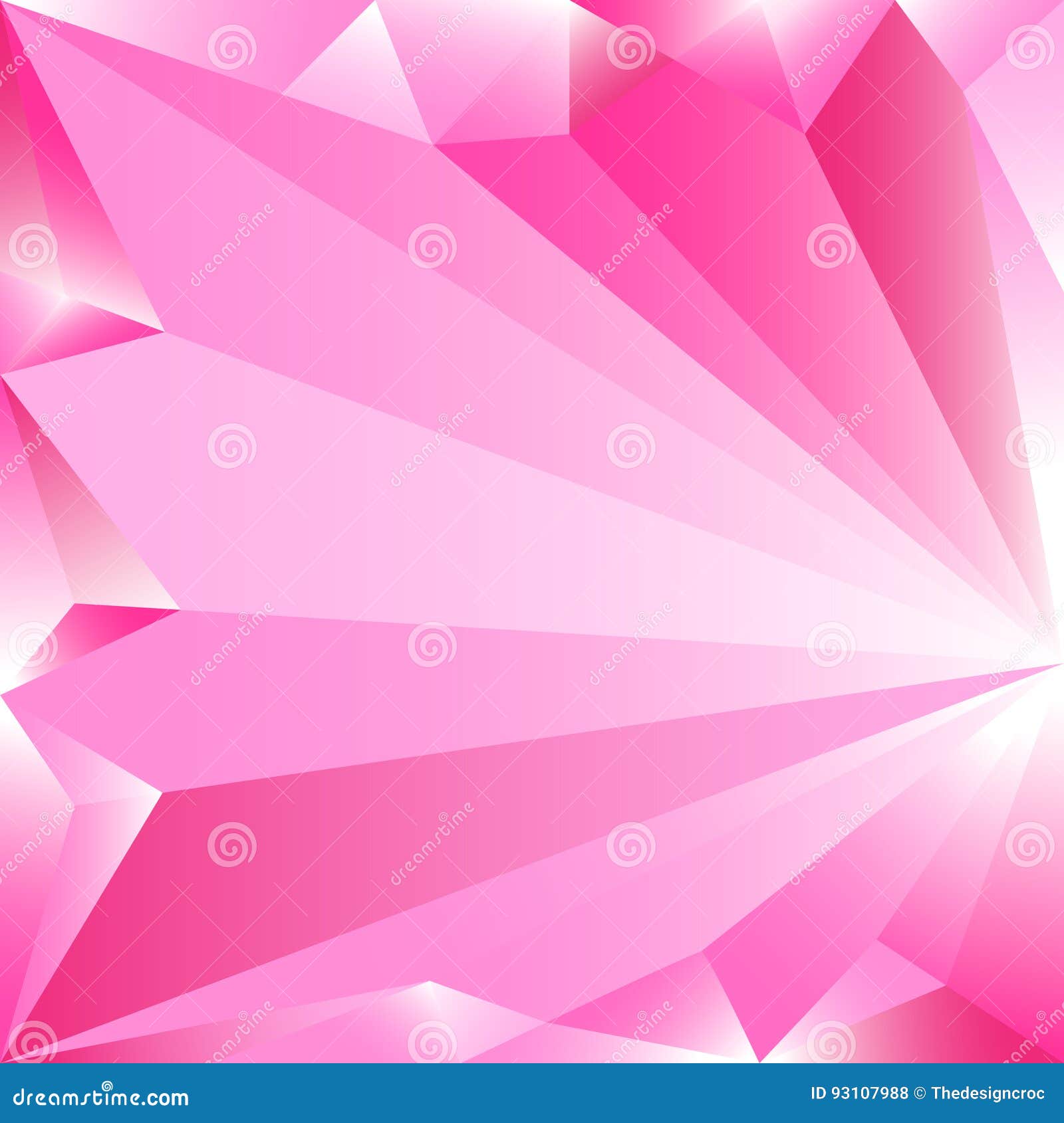 Abstract Pink Low Poly Background. Vector Illustration Design Element ...
