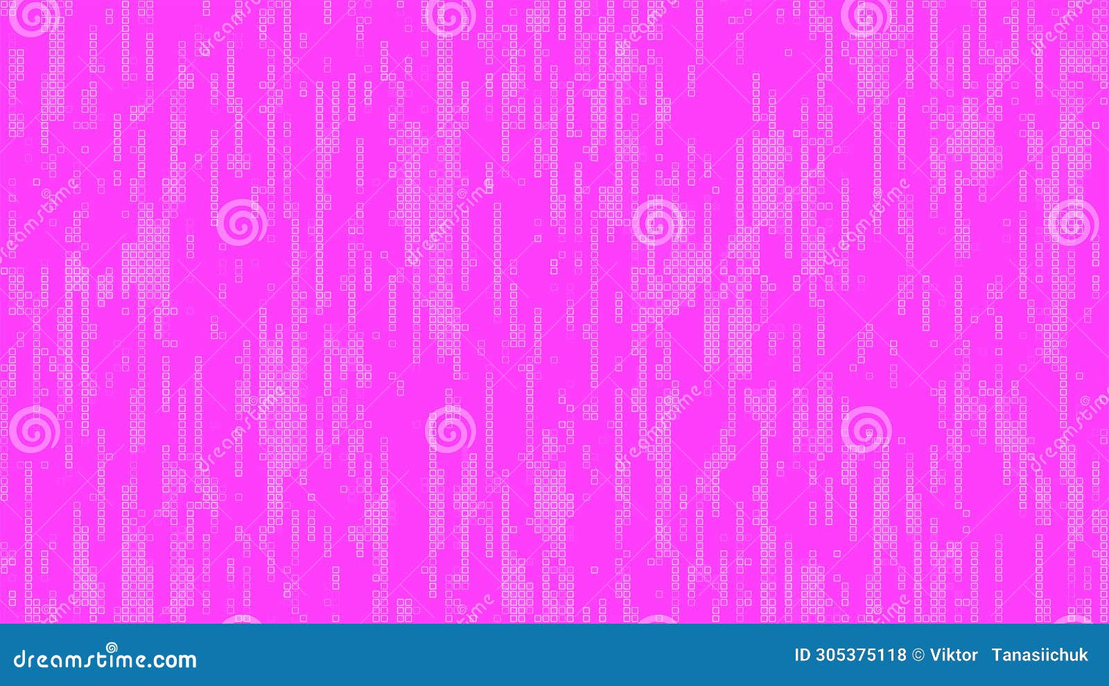 Abstract Pink Mosaic Background. Abstract Colored LED Squares ...