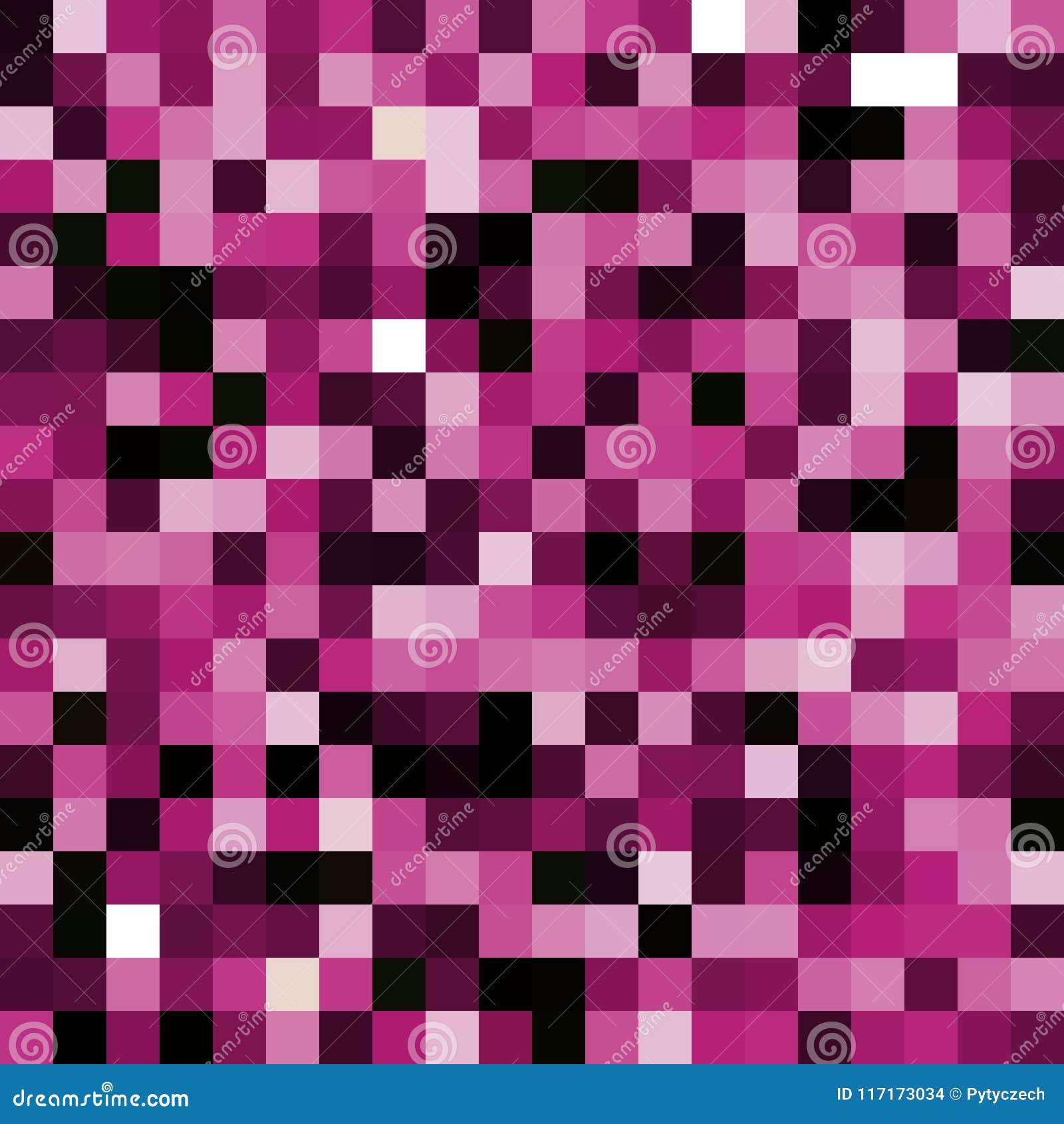 Abstract Pink Pixel Background Stock Vector - Illustration of grid ...