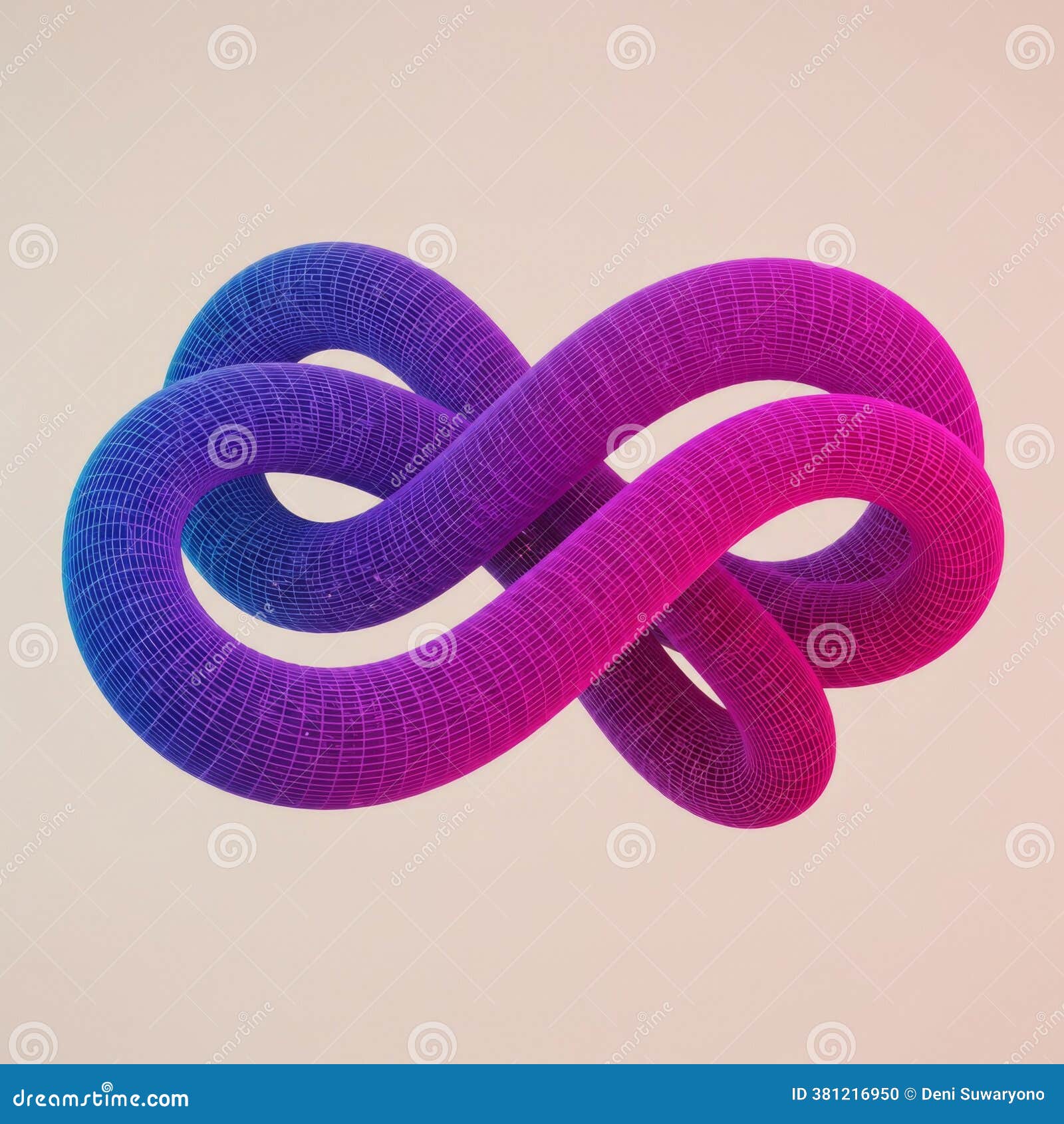 Purple Infinity Symbol Isolated On Transparent Background Stock Image ...
