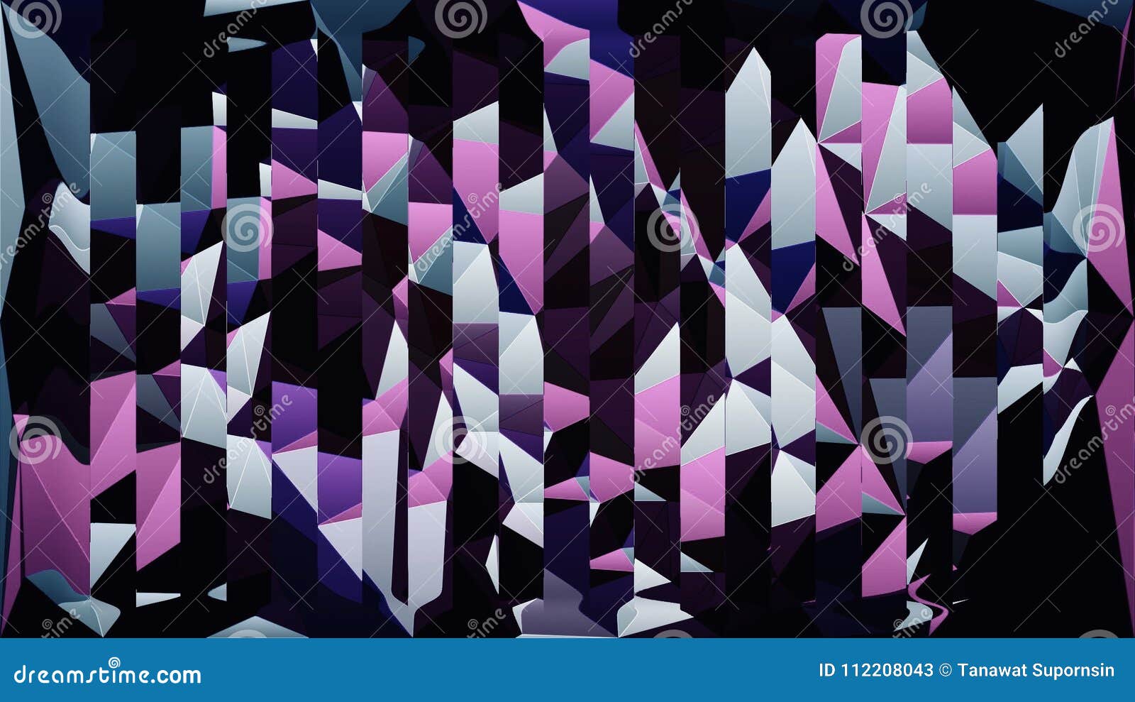 Abstract Pink Purple Red Geometry Polygon Wallpaper Stock Illustration ...