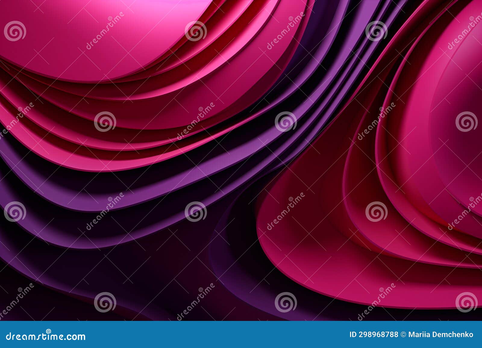 Abstract Pink Purple Waves Background Stock Photo - Image of generated ...