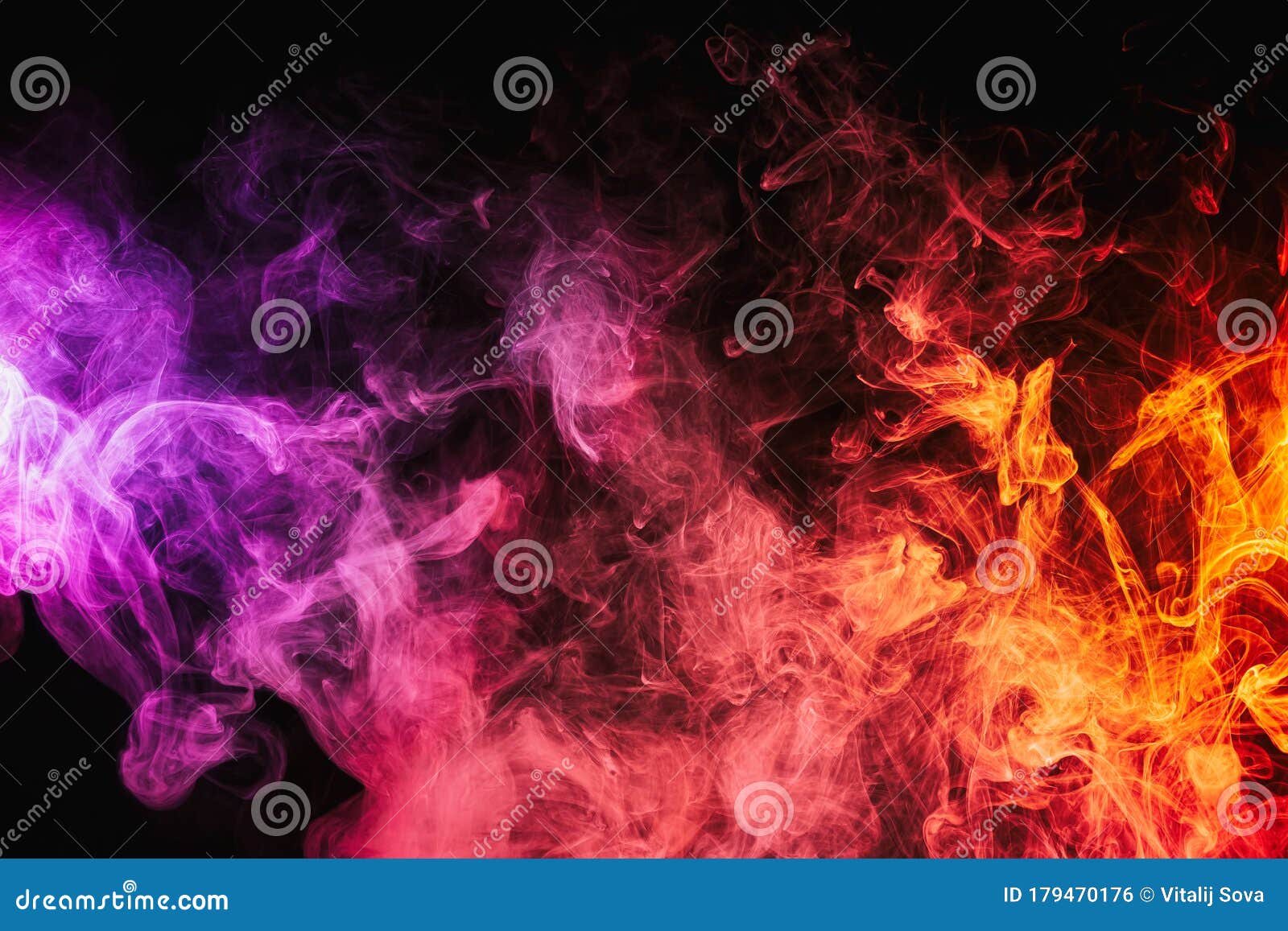 Abstract Pink and Red Smoke. Stock Photo - Image of dust, chemistry ...