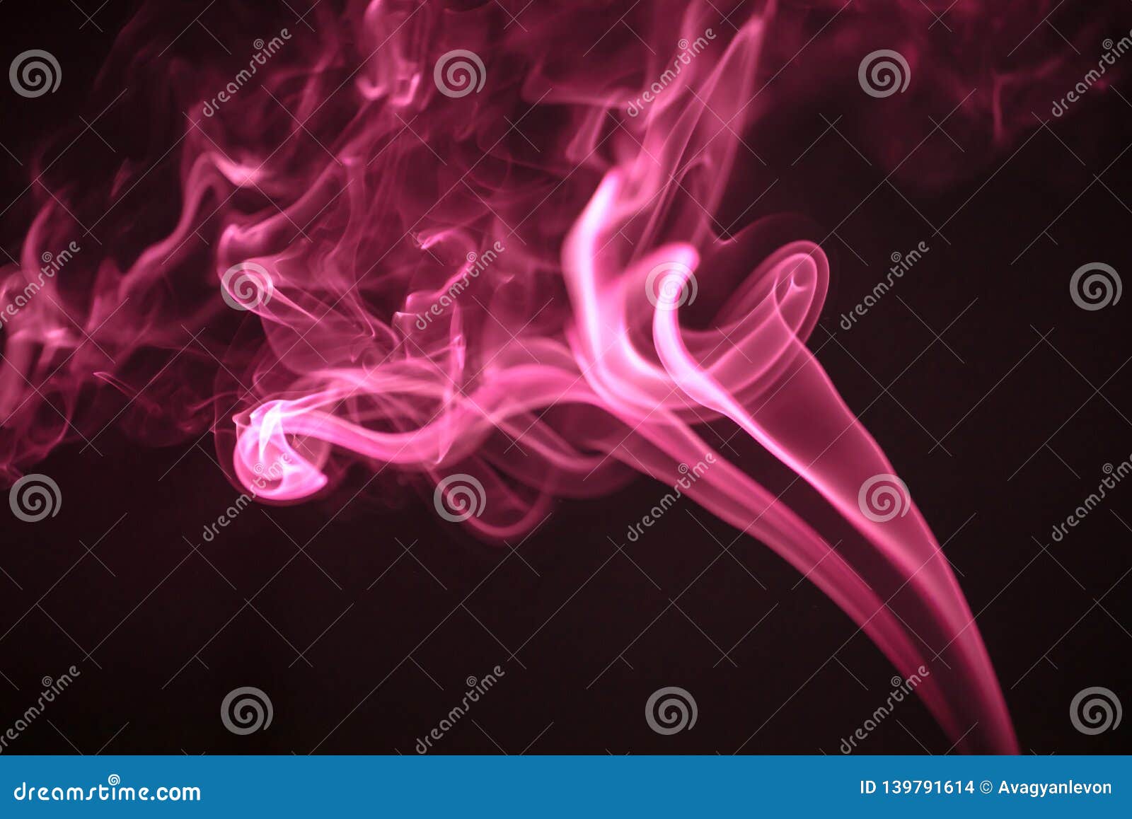 Pink Fire Effect stock photo. Image of fire, blue, smooth - 139791614