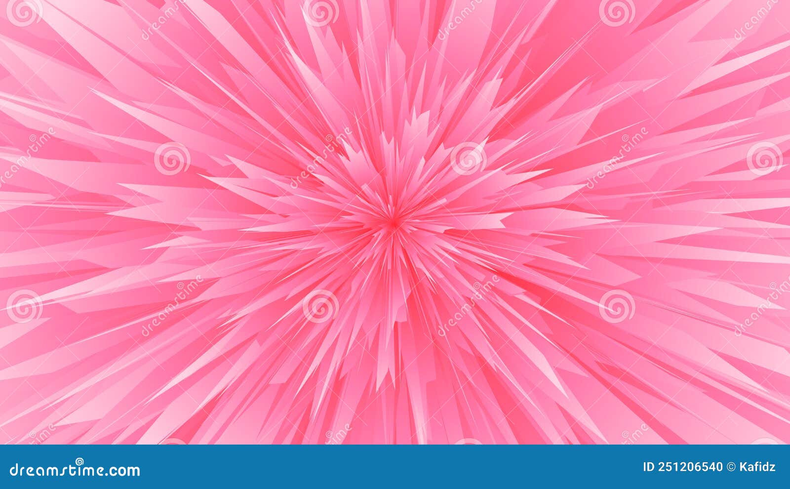Abstract Pink Spiky Explosion Background Stock Vector - Illustration of ...