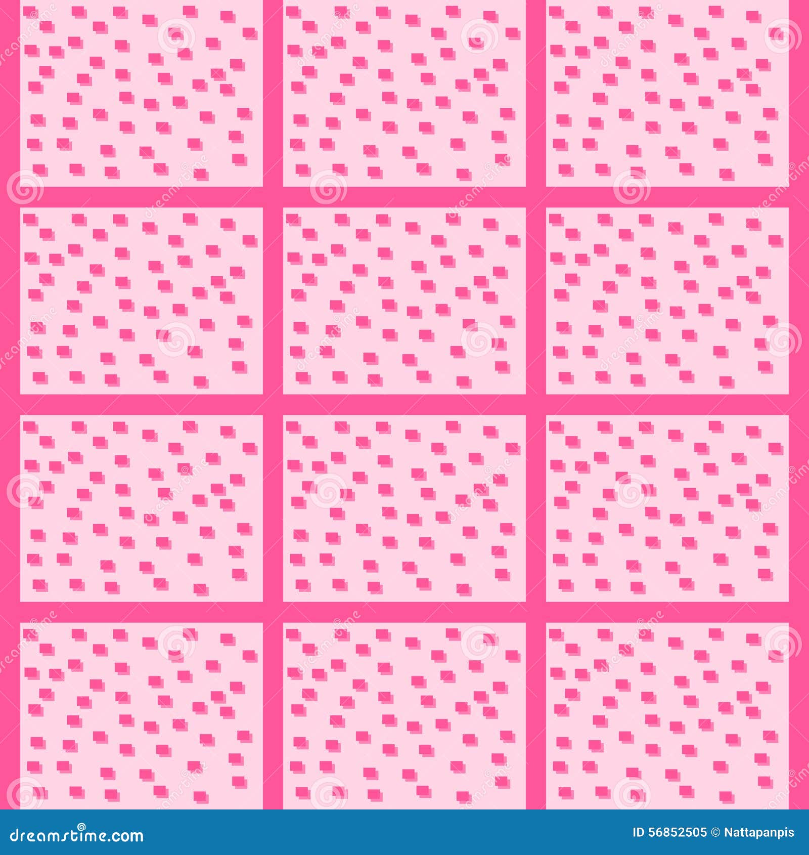 Abstract Pink Square Background Stock Illustration - Illustration of ...