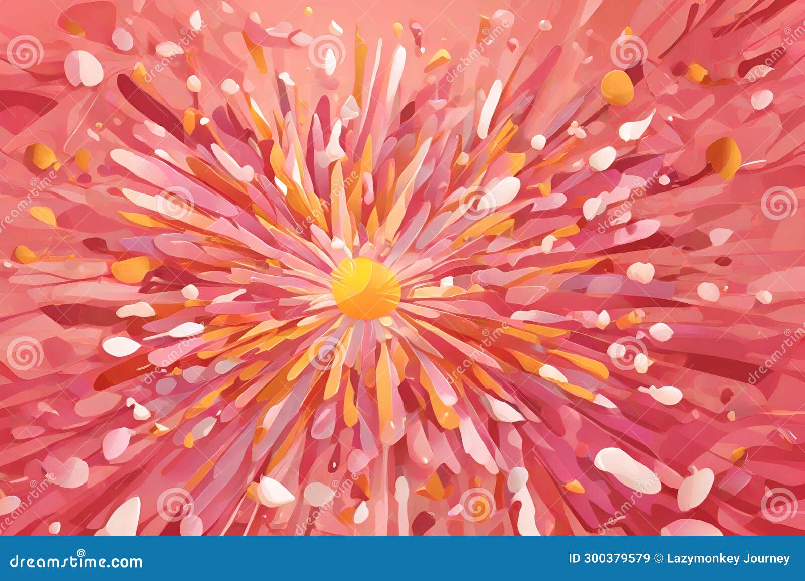 Abstract Abstract Pink Sunburst Design Wallpaper Background Stock ...