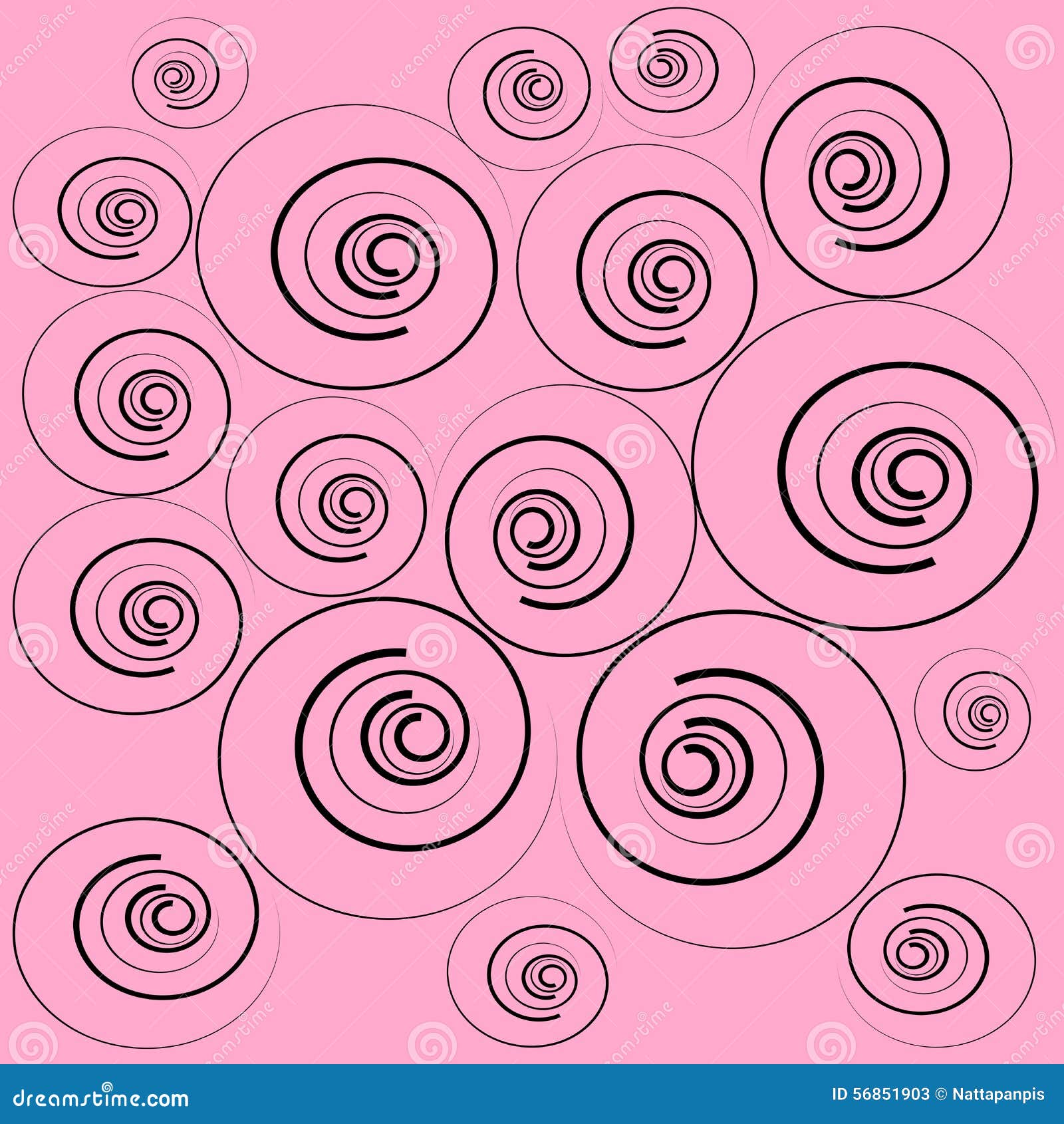 Abstract Pink Swirl Background Stock Illustration - Illustration of ...