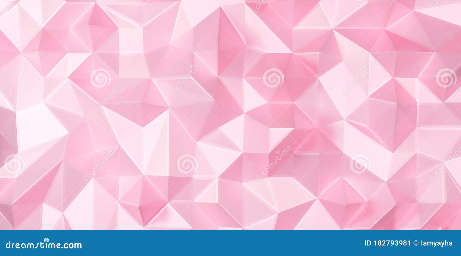 Abstract Pink Triangle Background Texture. 3d Rendering for Wallpaper ...